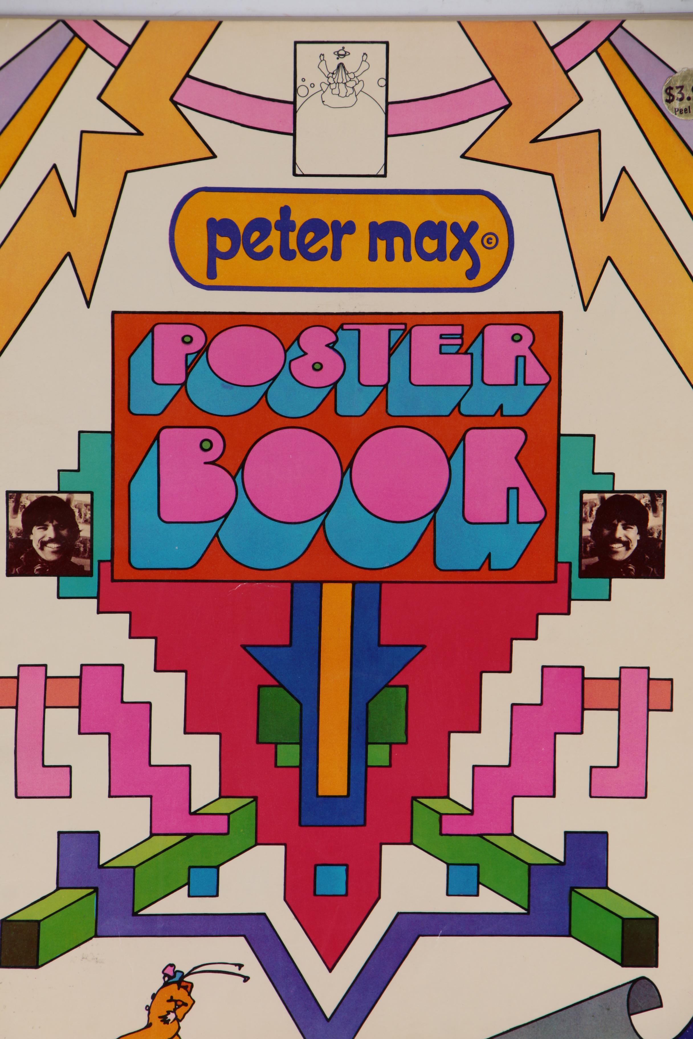 Vintage "Peter Max Poster Book" by Peter Max | EBTH