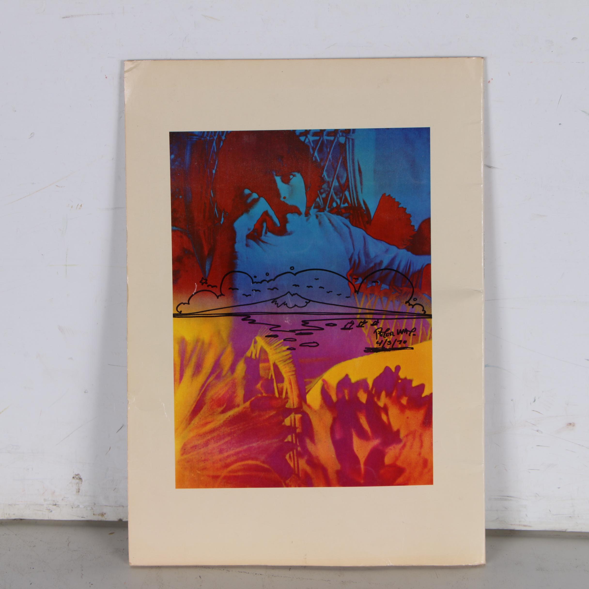 Vintage "Peter Max Poster Book" by Peter Max | EBTH