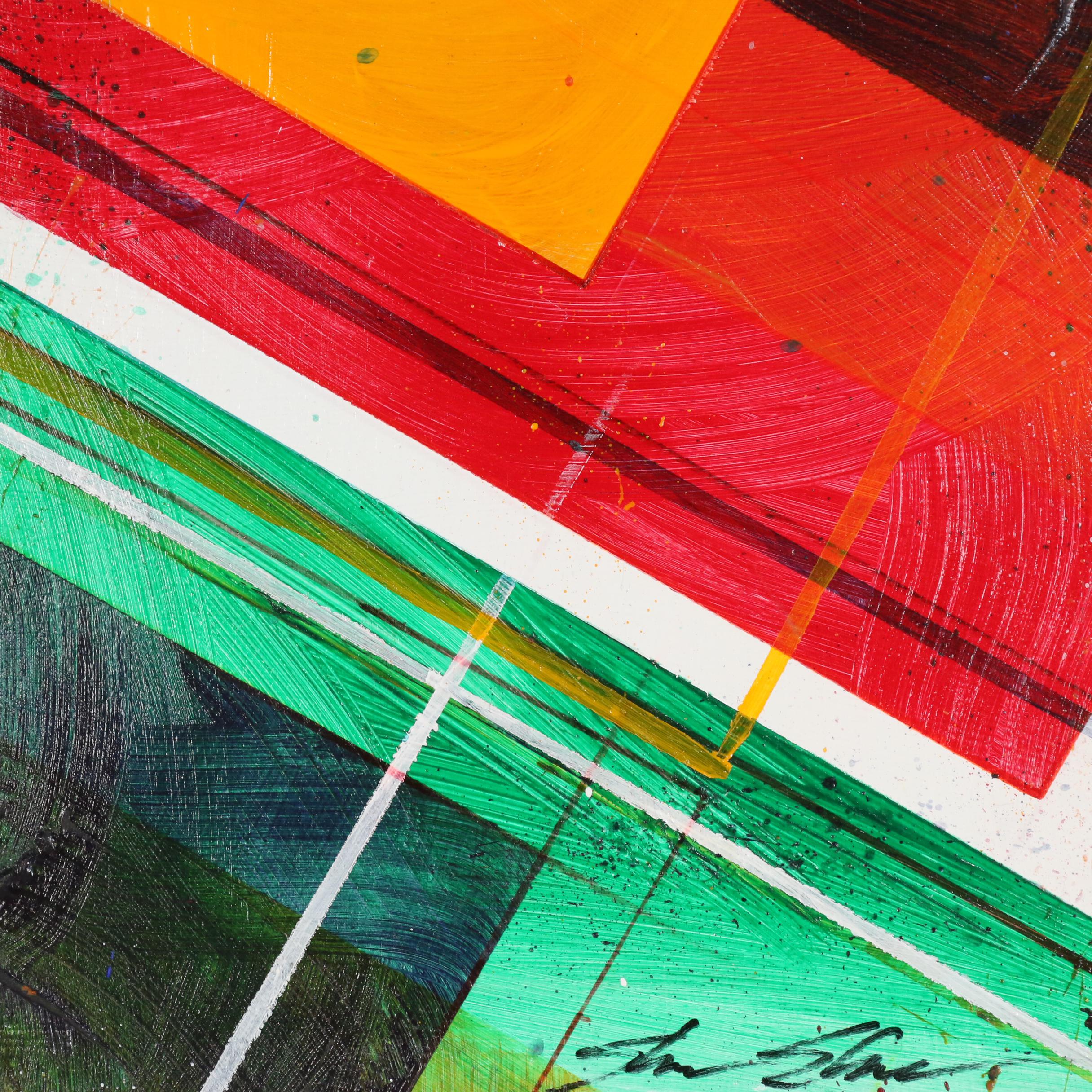 Shawn Shawn Abstract Acrylic Painting "Fall of Isis 2" | EBTH