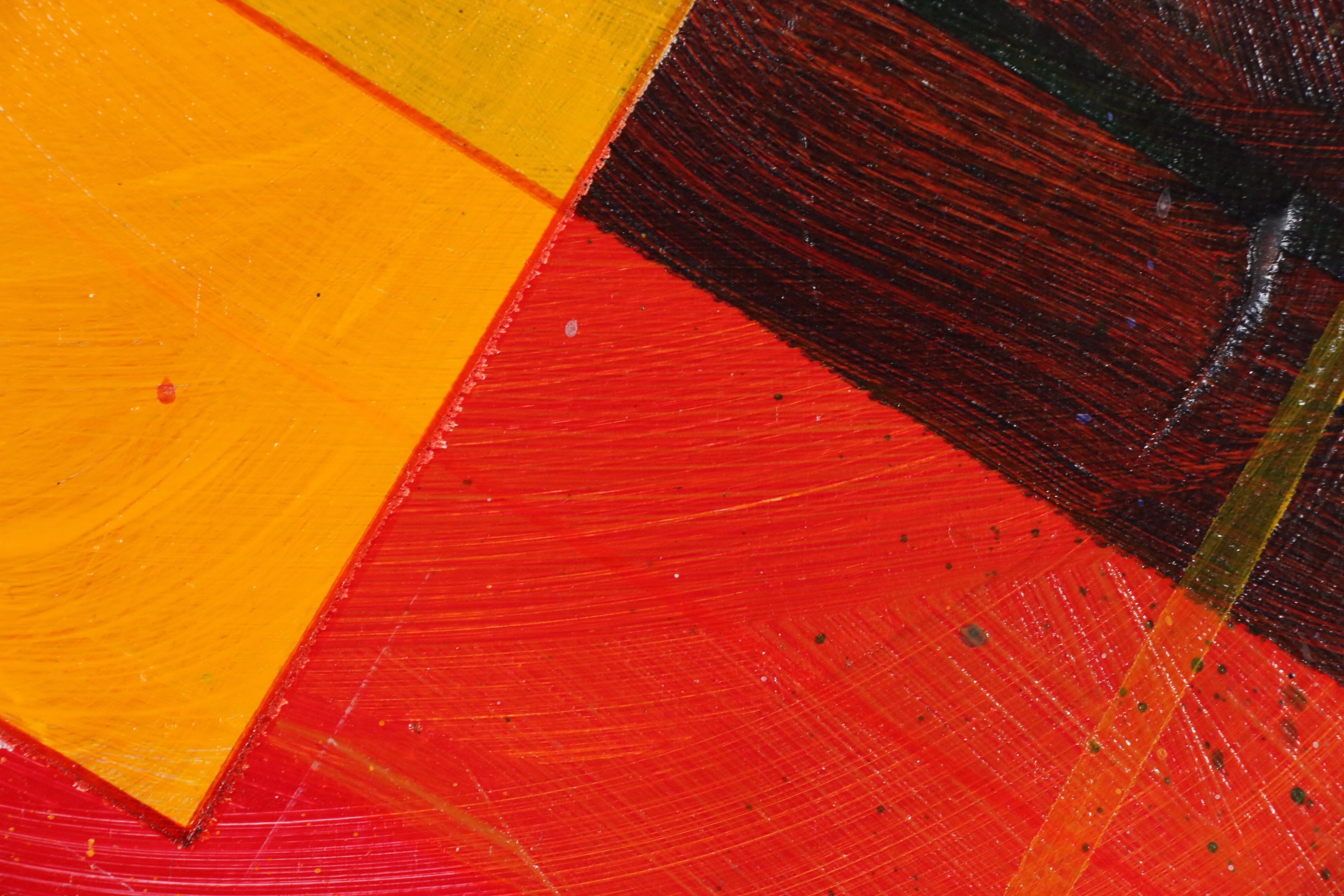Shawn Shawn Abstract Acrylic Painting "Fall of Isis 2" | EBTH