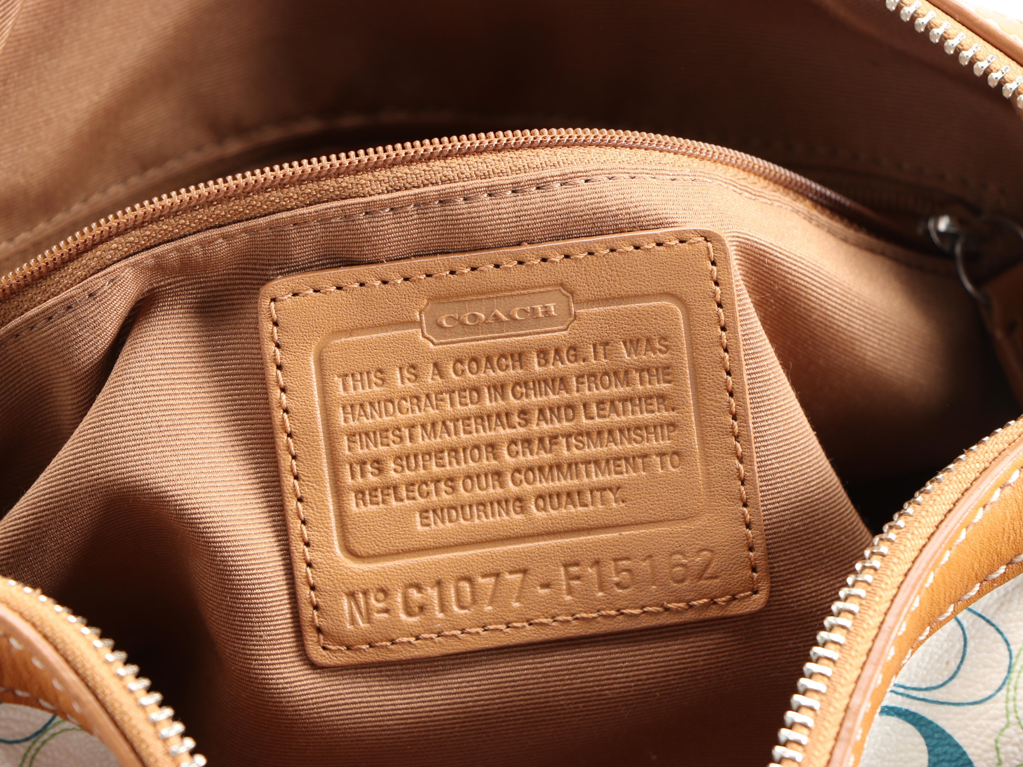 Coach Chelsea Heritage Stripe Multicolor Leather Satchel | EBTH