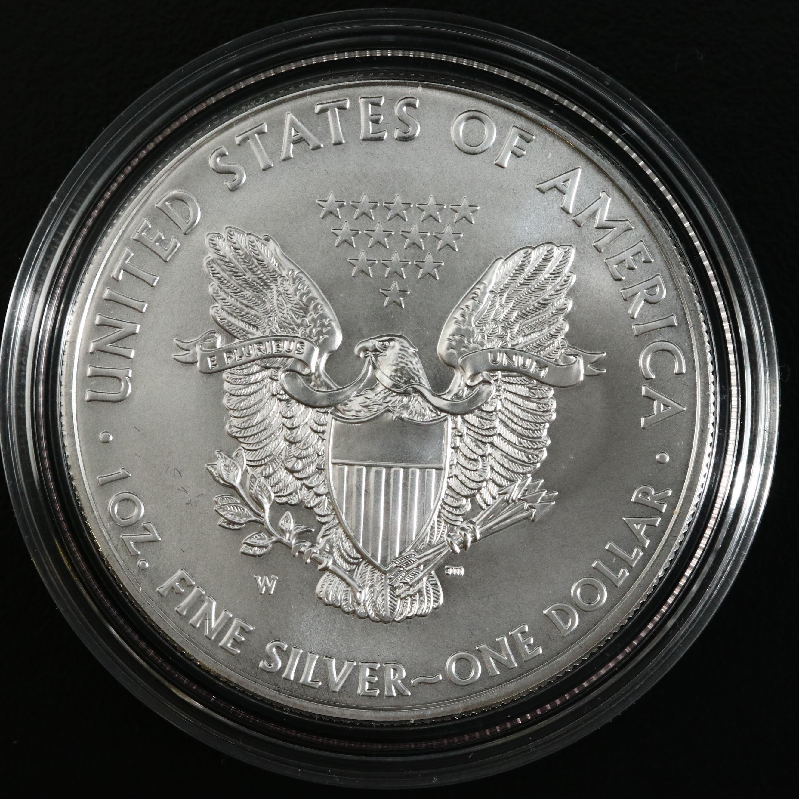2011 U.S. Mint American Eagle 25th Anniversary Silver Five-Coin Set | EBTH