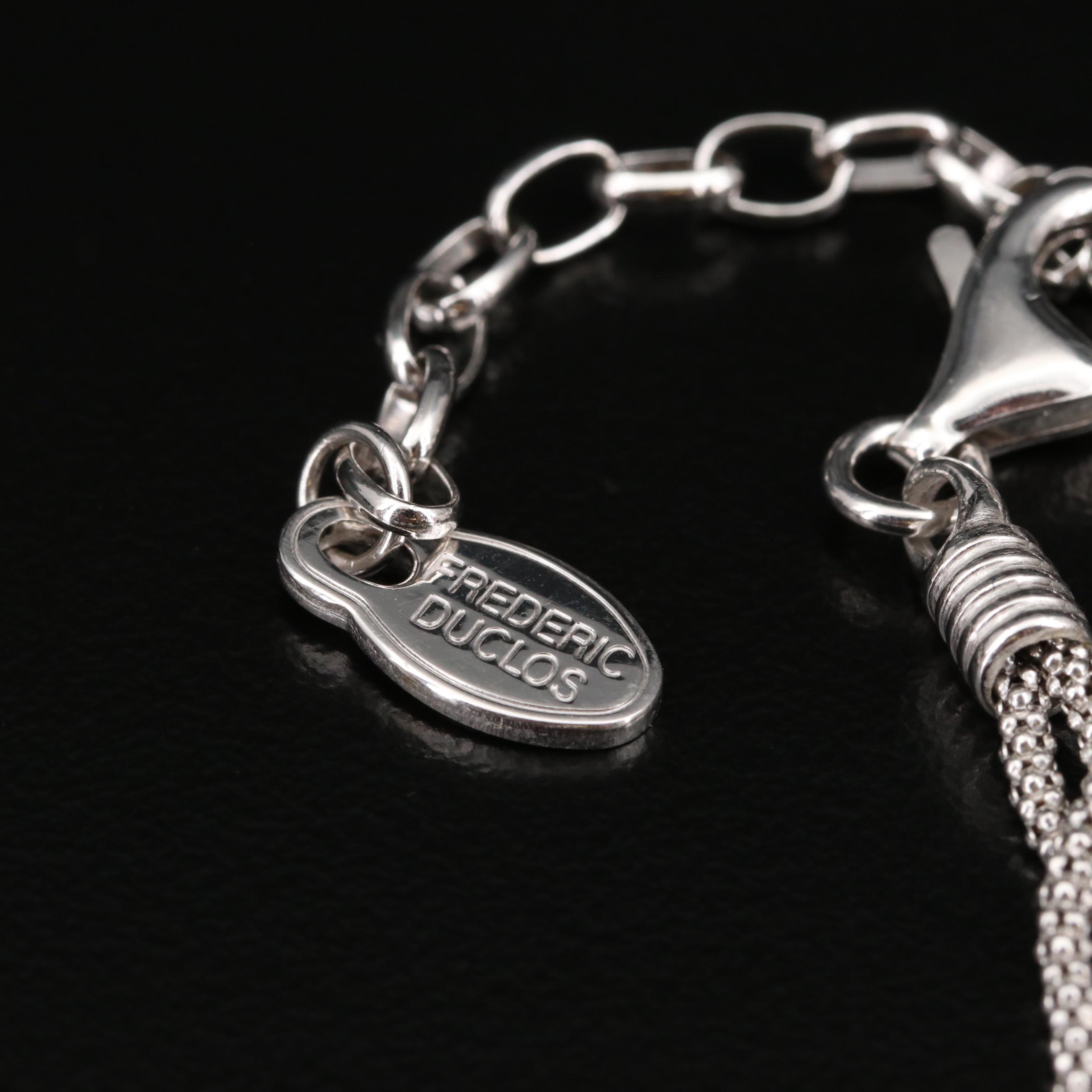 Frederic Duclos Sterling Cultured Pearl Necklace | EBTH