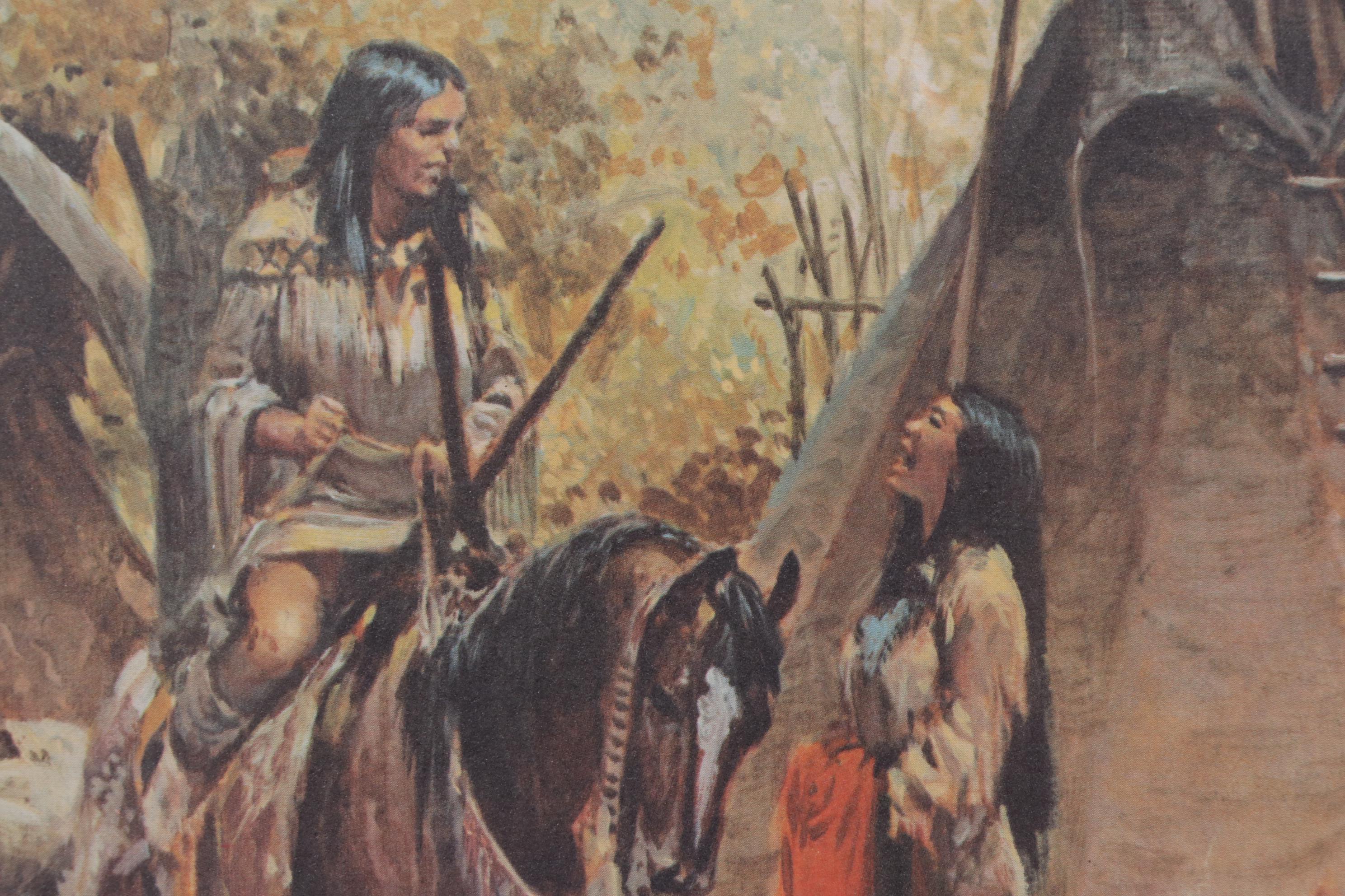 Russ Vickers Offset Lithographs of Native Americans | EBTH