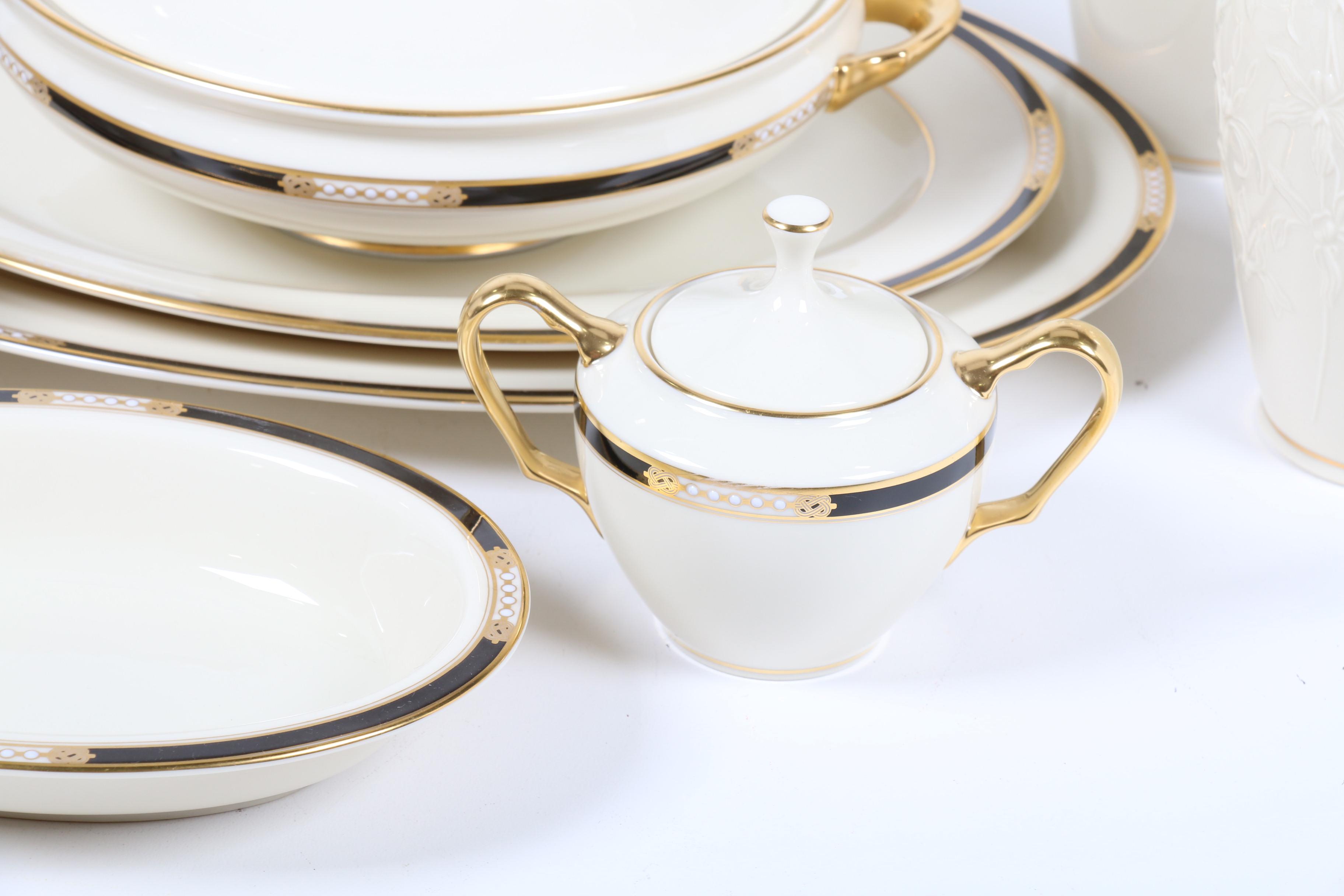 Lenox "Hancock" Presidential Collection Porcelain Serveware | EBTH