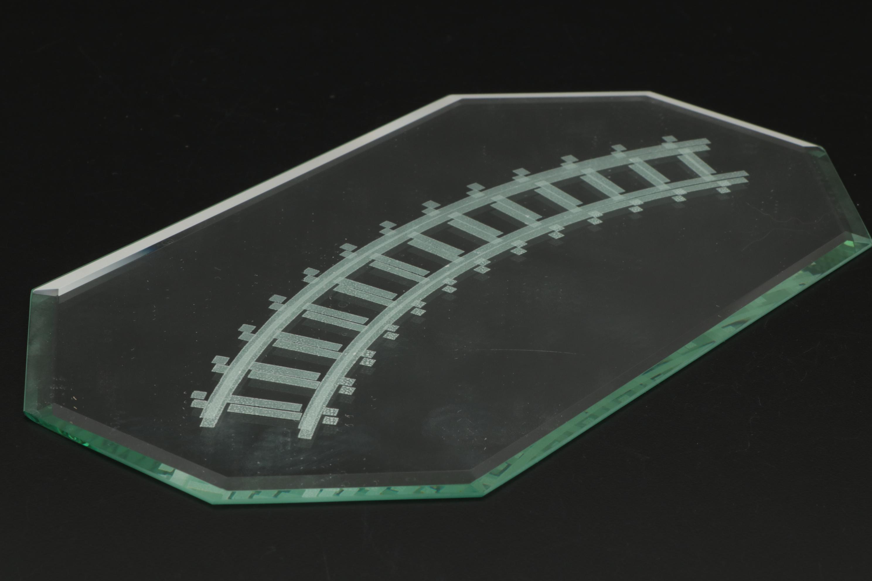 Swarovski "When We Were Young" Six Piece Crystal Train Set with Mirror ...