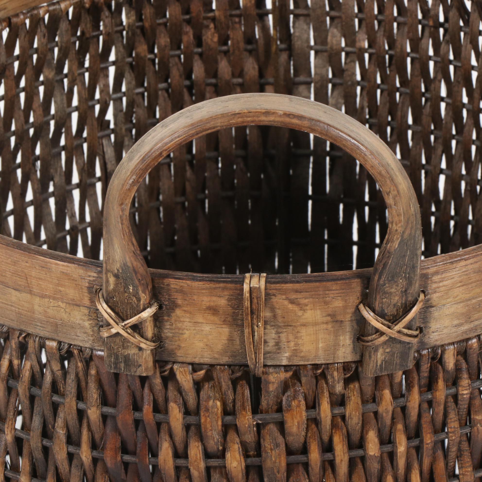 Large Decorative Baskets, Contemporary | EBTH