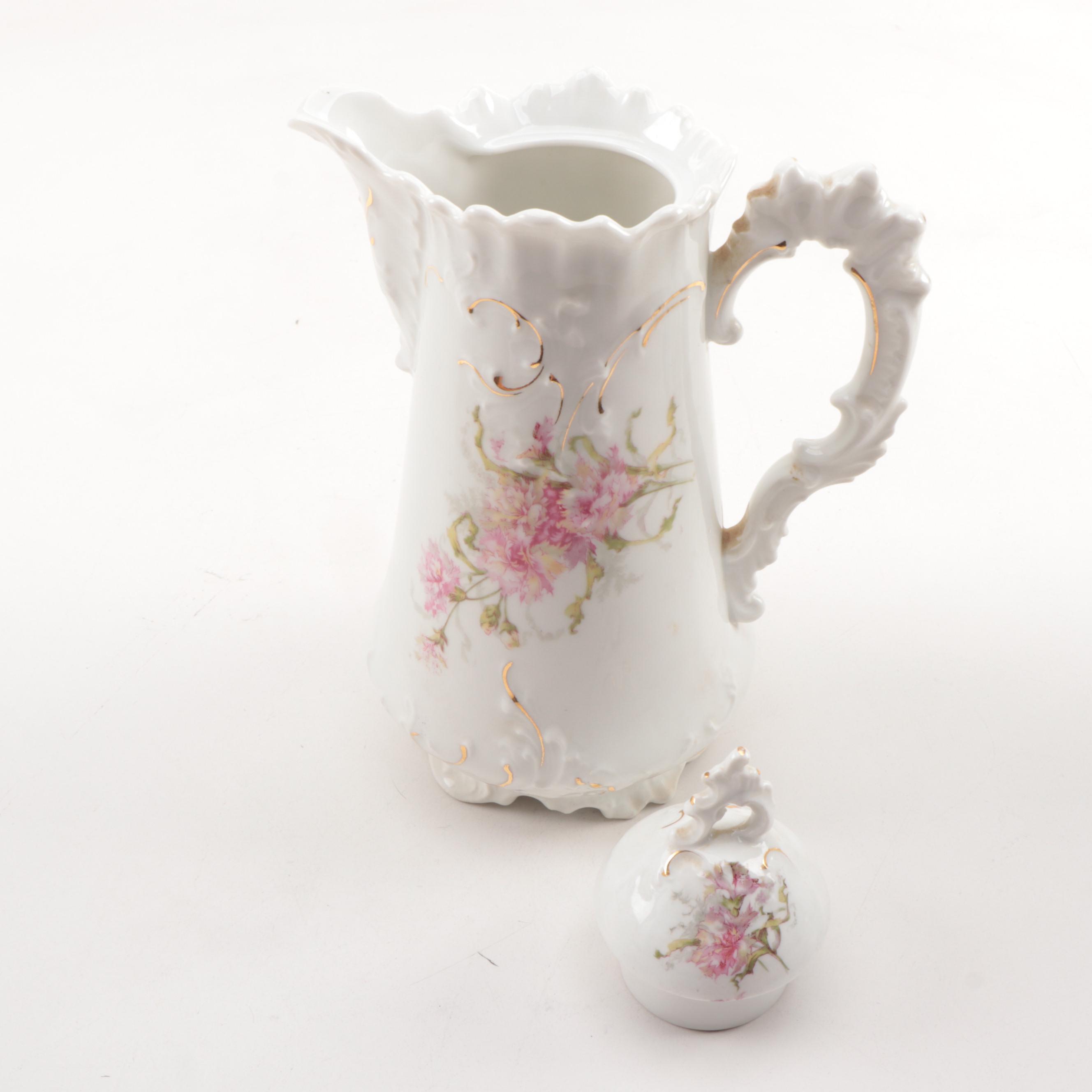Furstenberg and Other Hand-Painted Porcelain Coffee/Tea Pots and ...