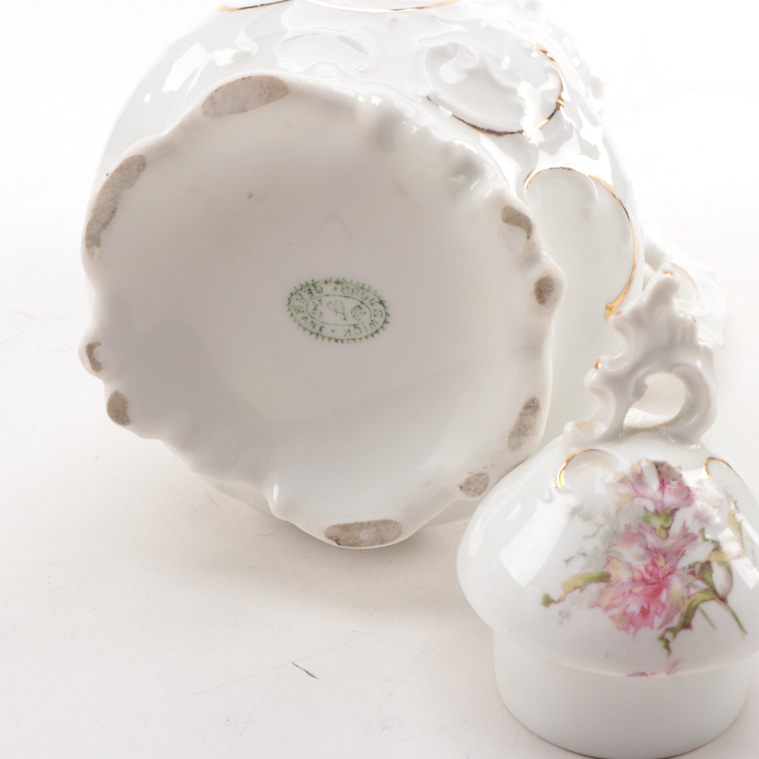 Furstenberg and Other Hand-Painted Porcelain Coffee/Tea Pots and ...