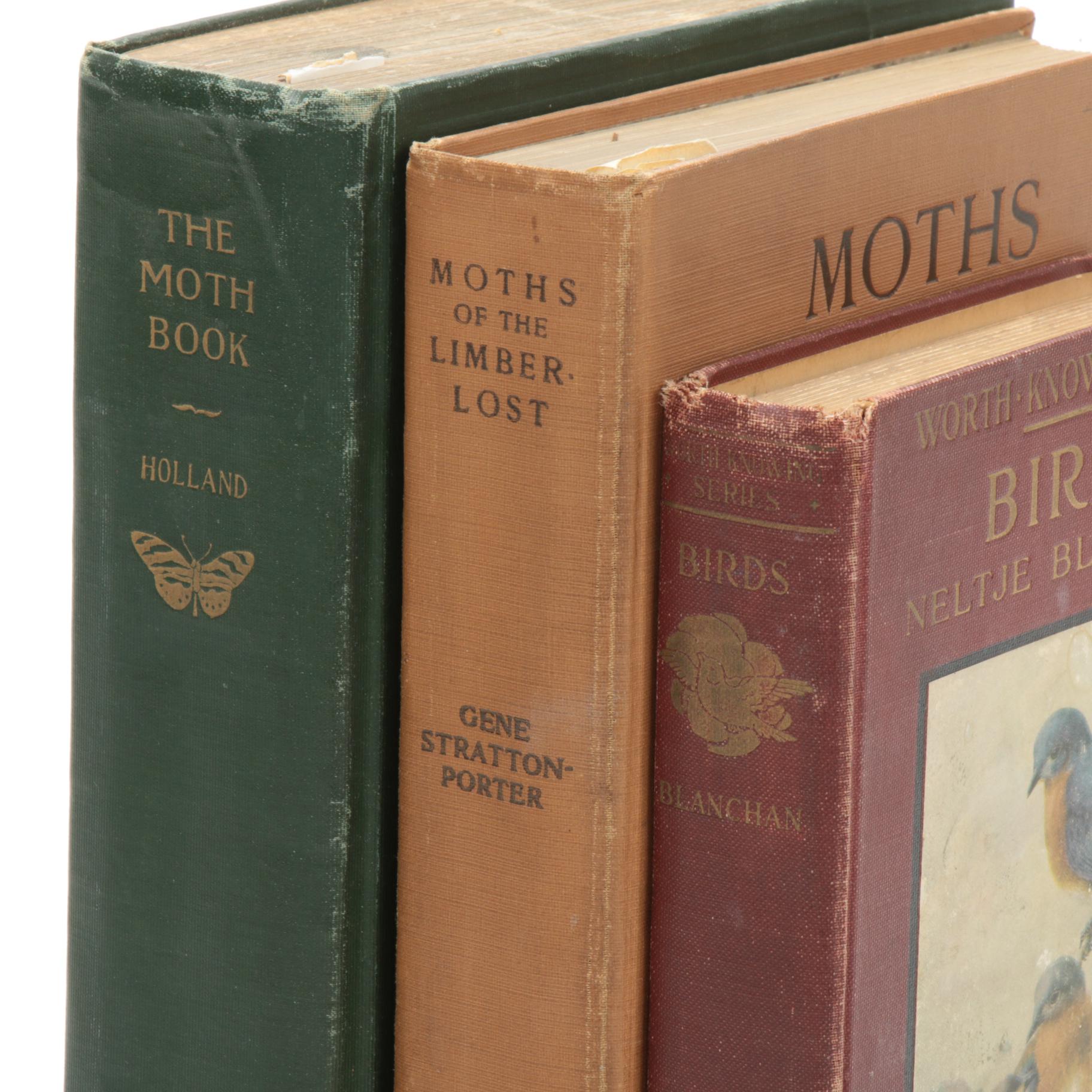 "The Moth Book", "Moths of the Limberlost" and "Birds" Wildlife ...