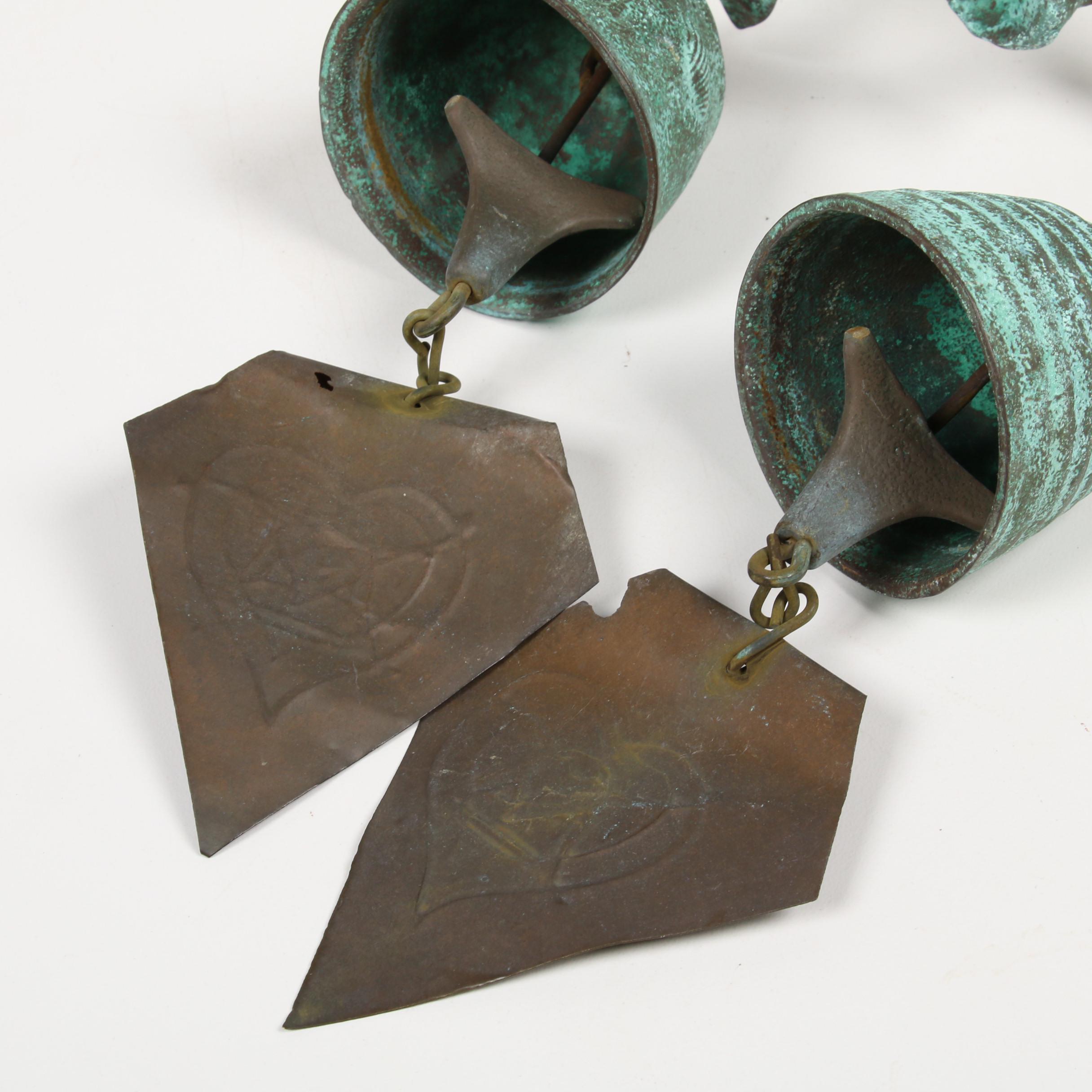 Jeff Cross Harmony Hollow Bronze Bell Wind Chimes | EBTH