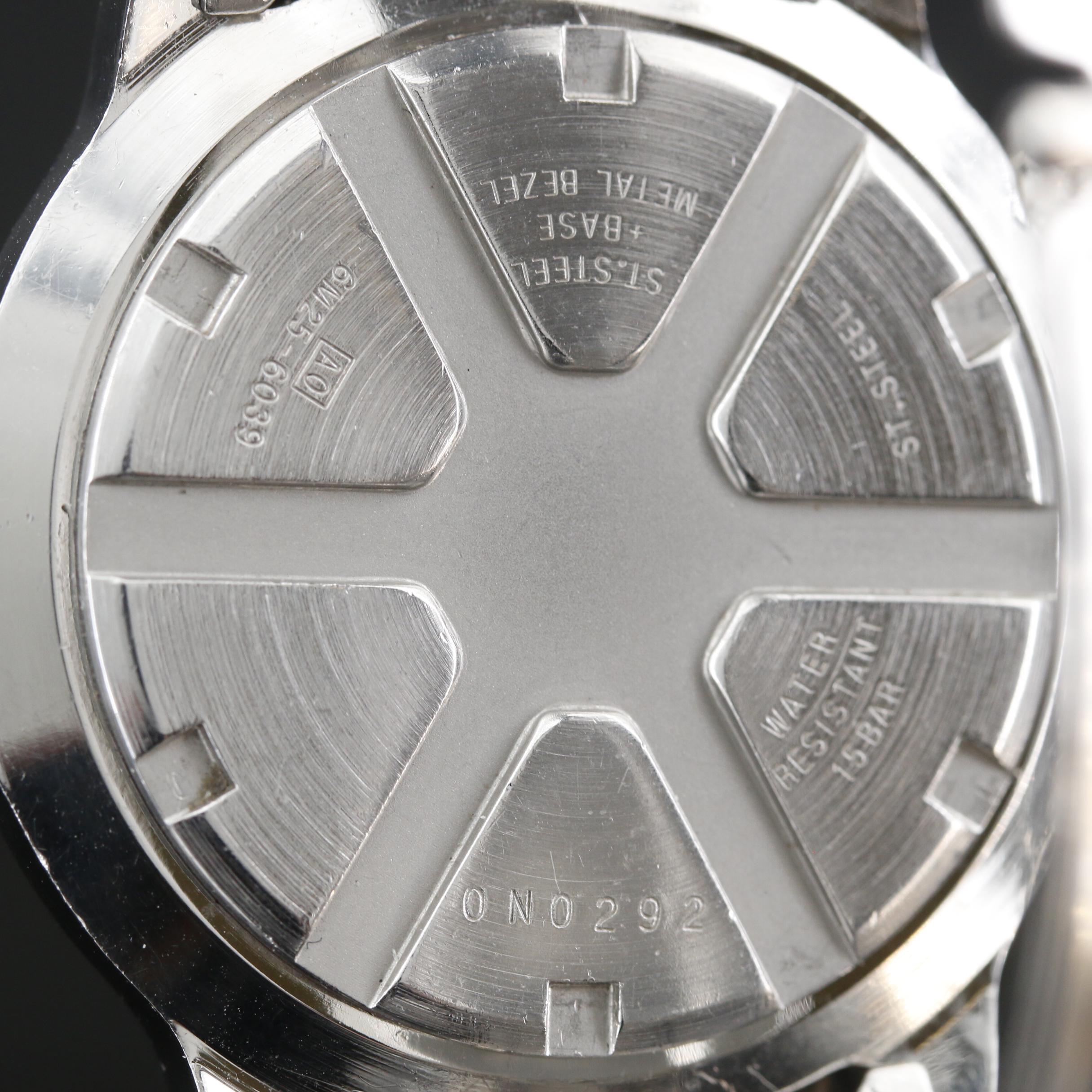 Seiko 6M25-6039 "Dancing Hands" Two Tone Quartz Wristwatch | EBTH