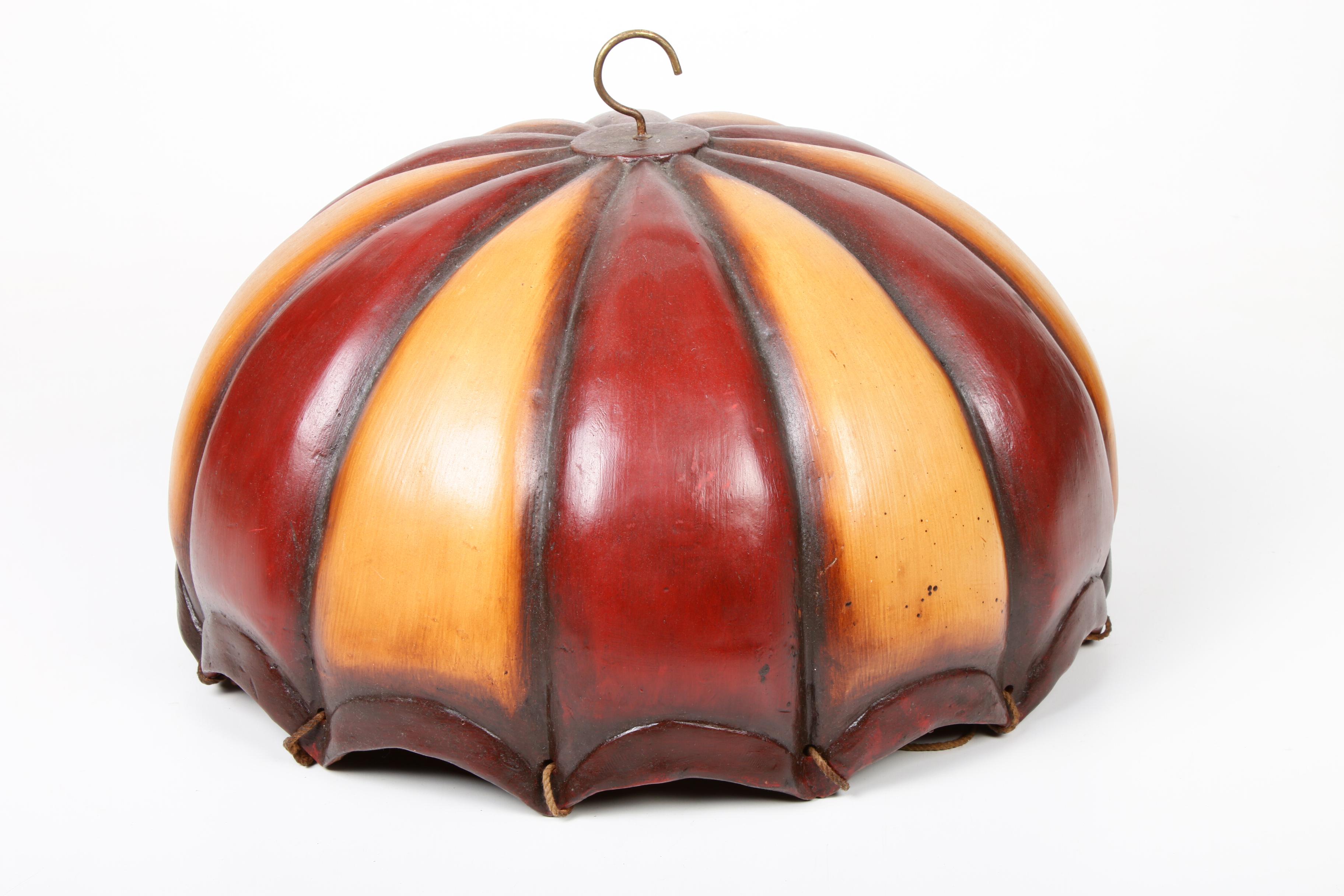 Allan Agohob Hand Painted "Parachuting Clown" Hanging Sculpture | EBTH