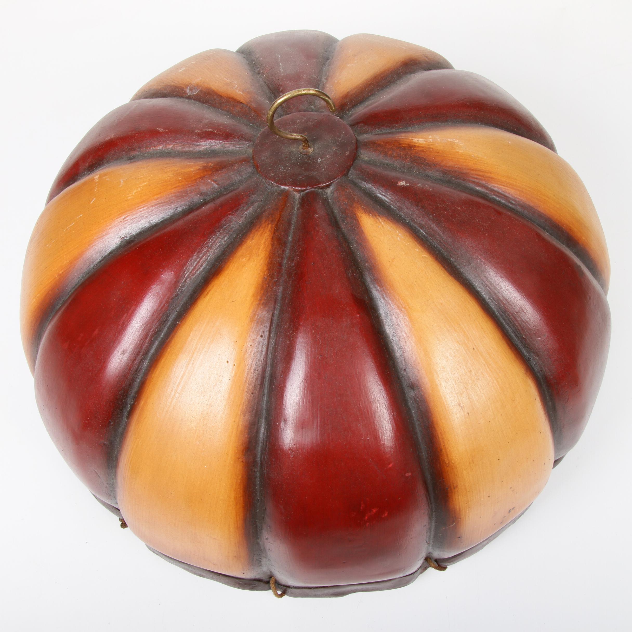 Allan Agohob Hand Painted "Parachuting Clown" Hanging Sculpture | EBTH