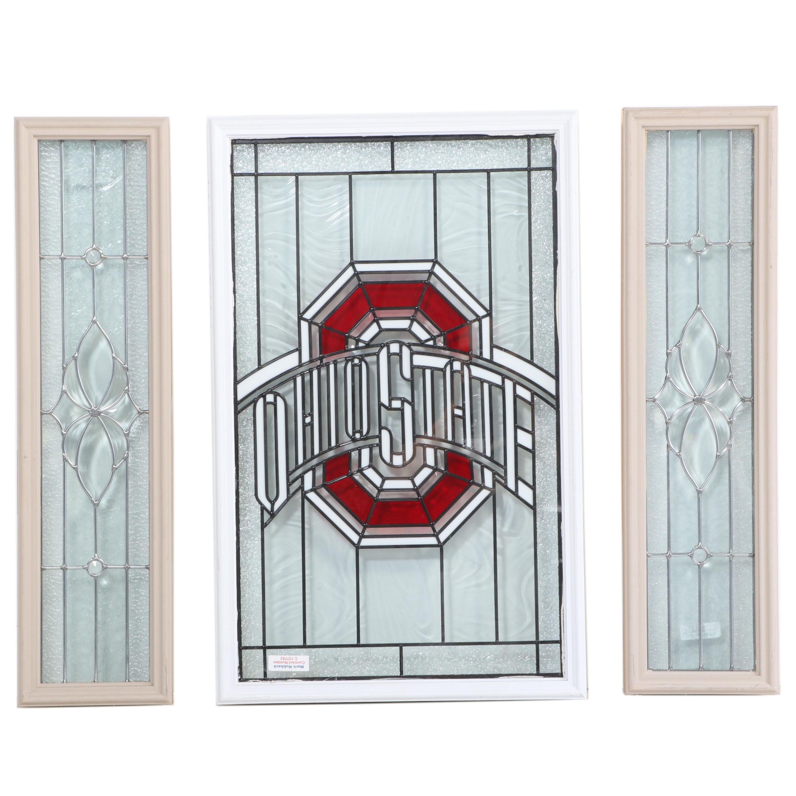 Ohio State Insulated Stained Glass Window and Sidelights | EBTH