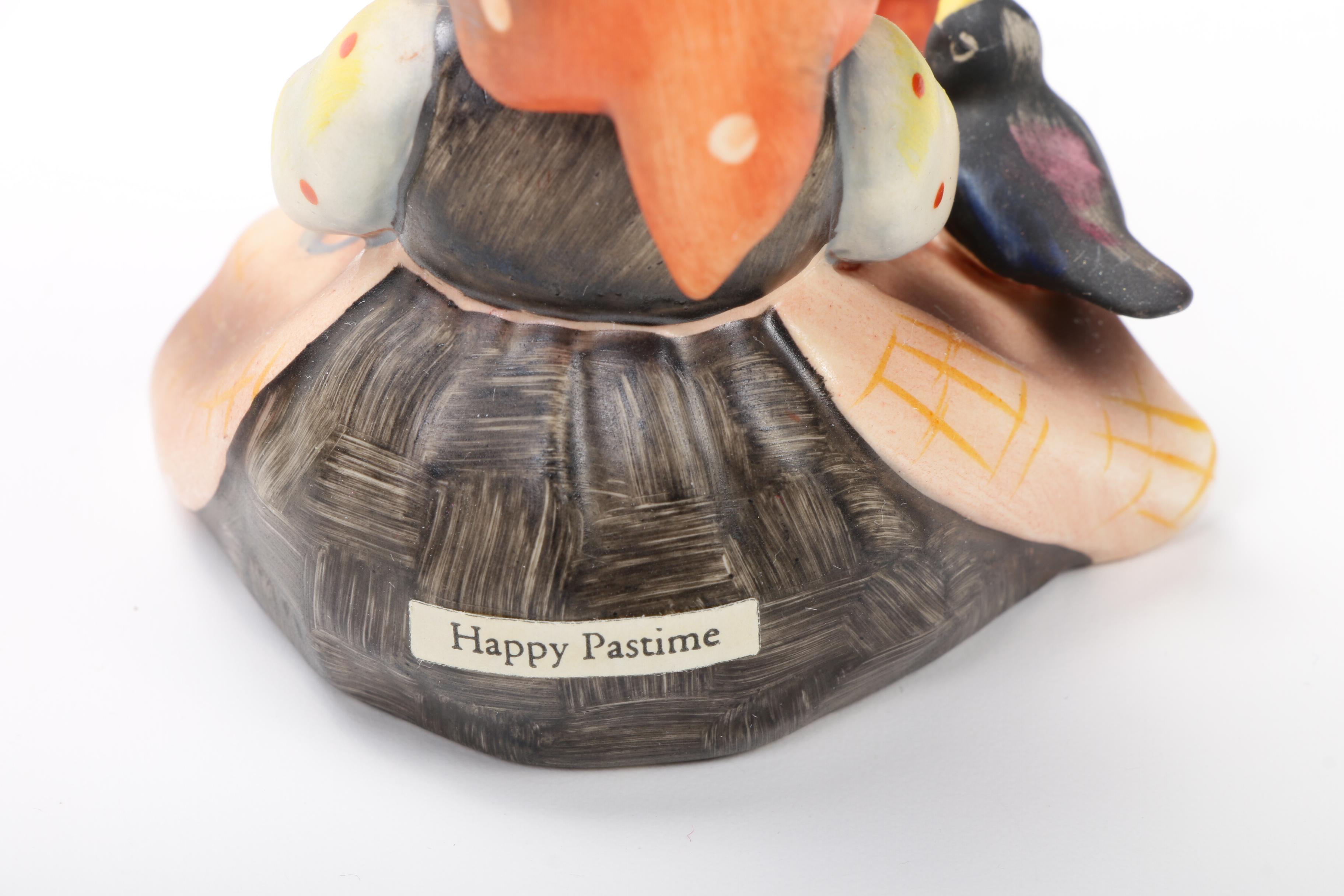 Goebel "Chick Girl", "Happy Pastime" and Other Porcelain Hummel ...