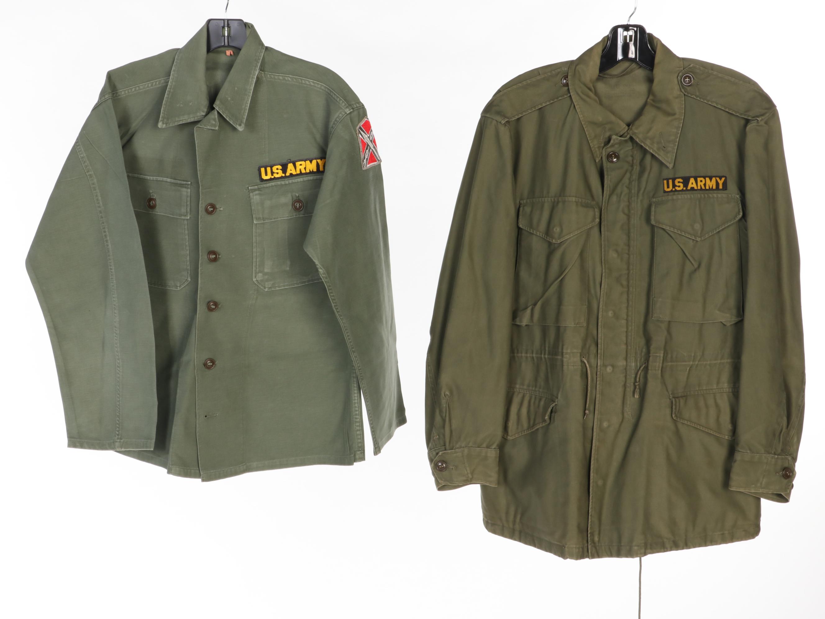United States Army Uniform Shirts, Trousers, Field Jacket and Ridgeway ...