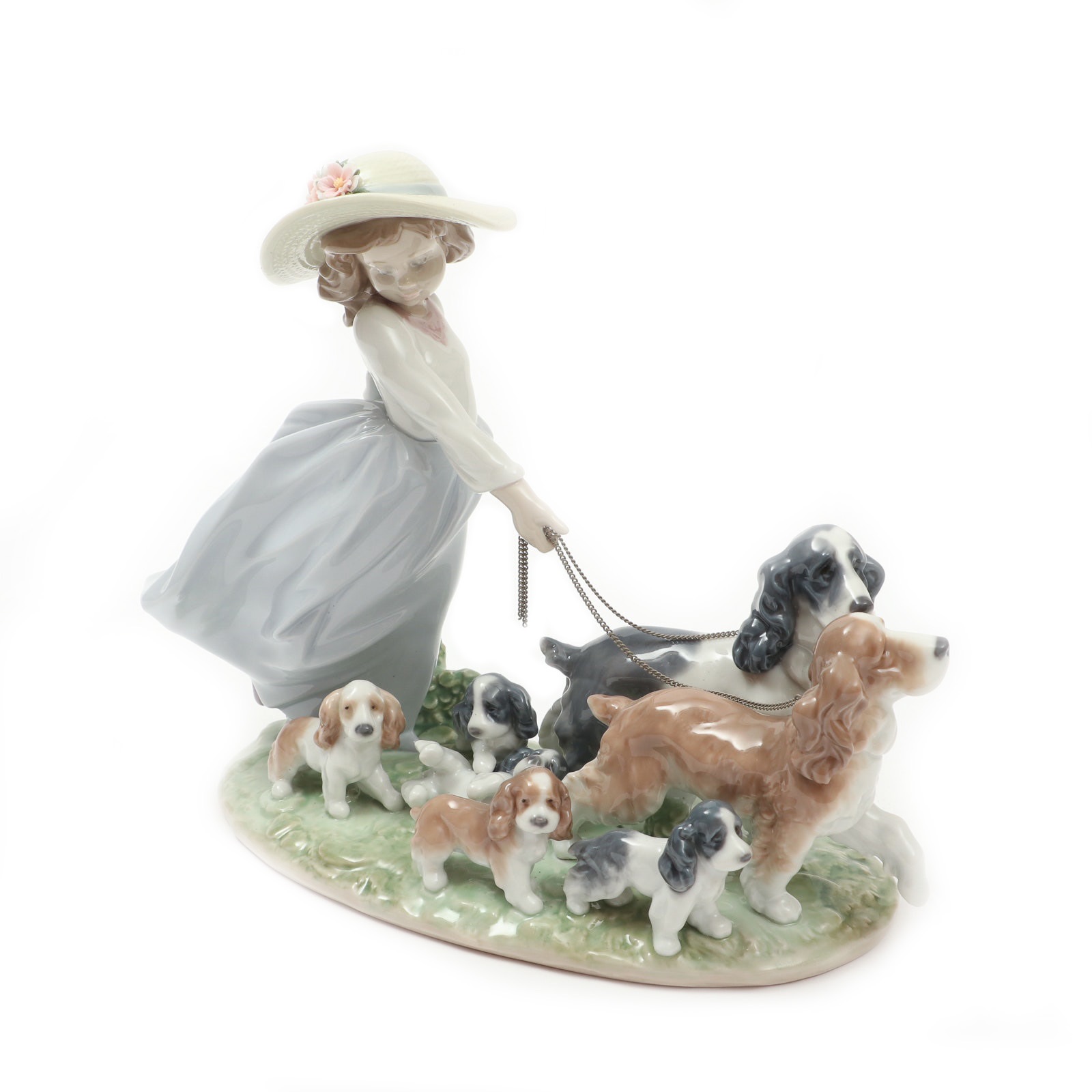 Lladró Privilege "Puppy Parade" Porcelain Figurine Designed by Antonio ...