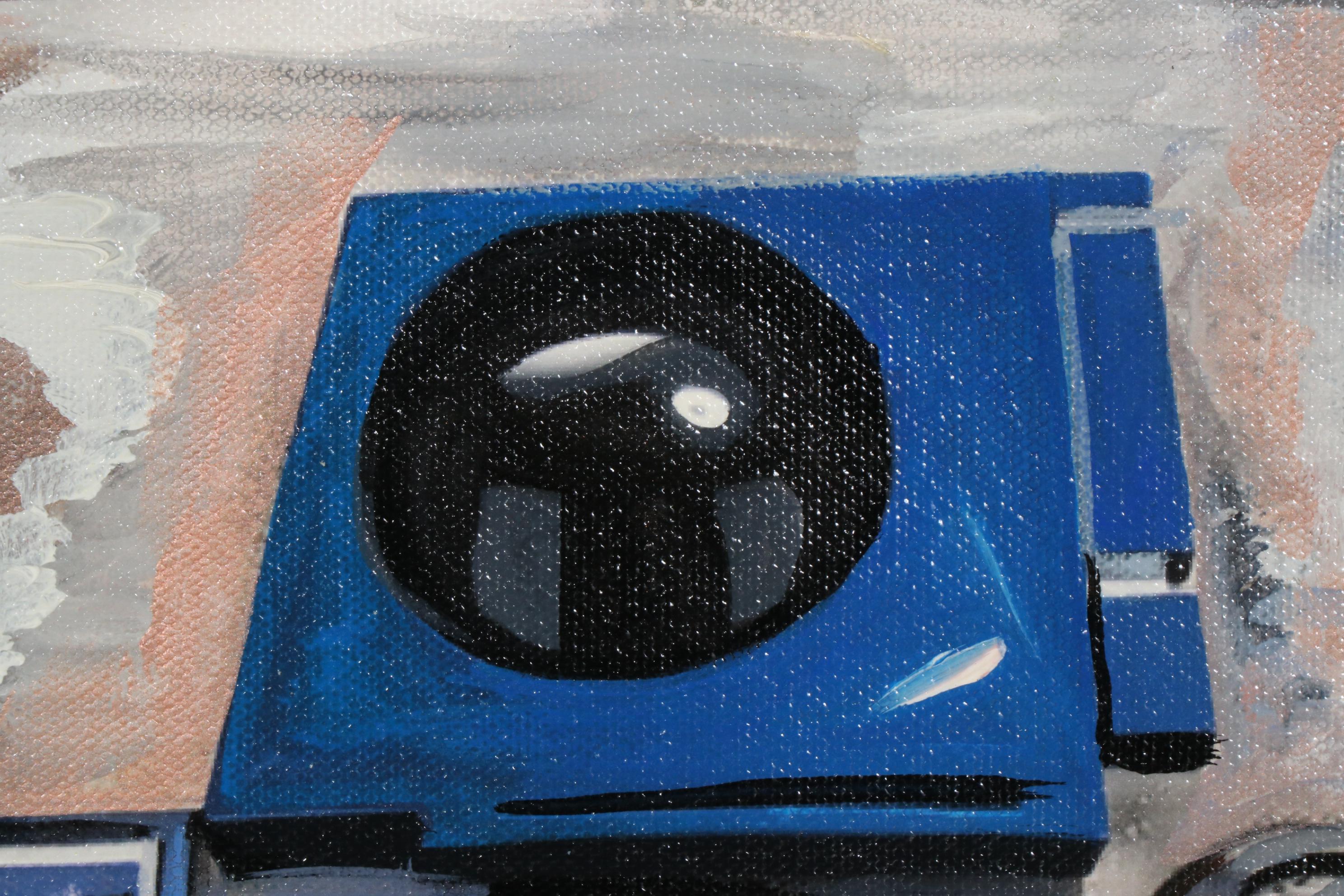 Chris Cargill Acrylic Painting of R2-D2 | EBTH