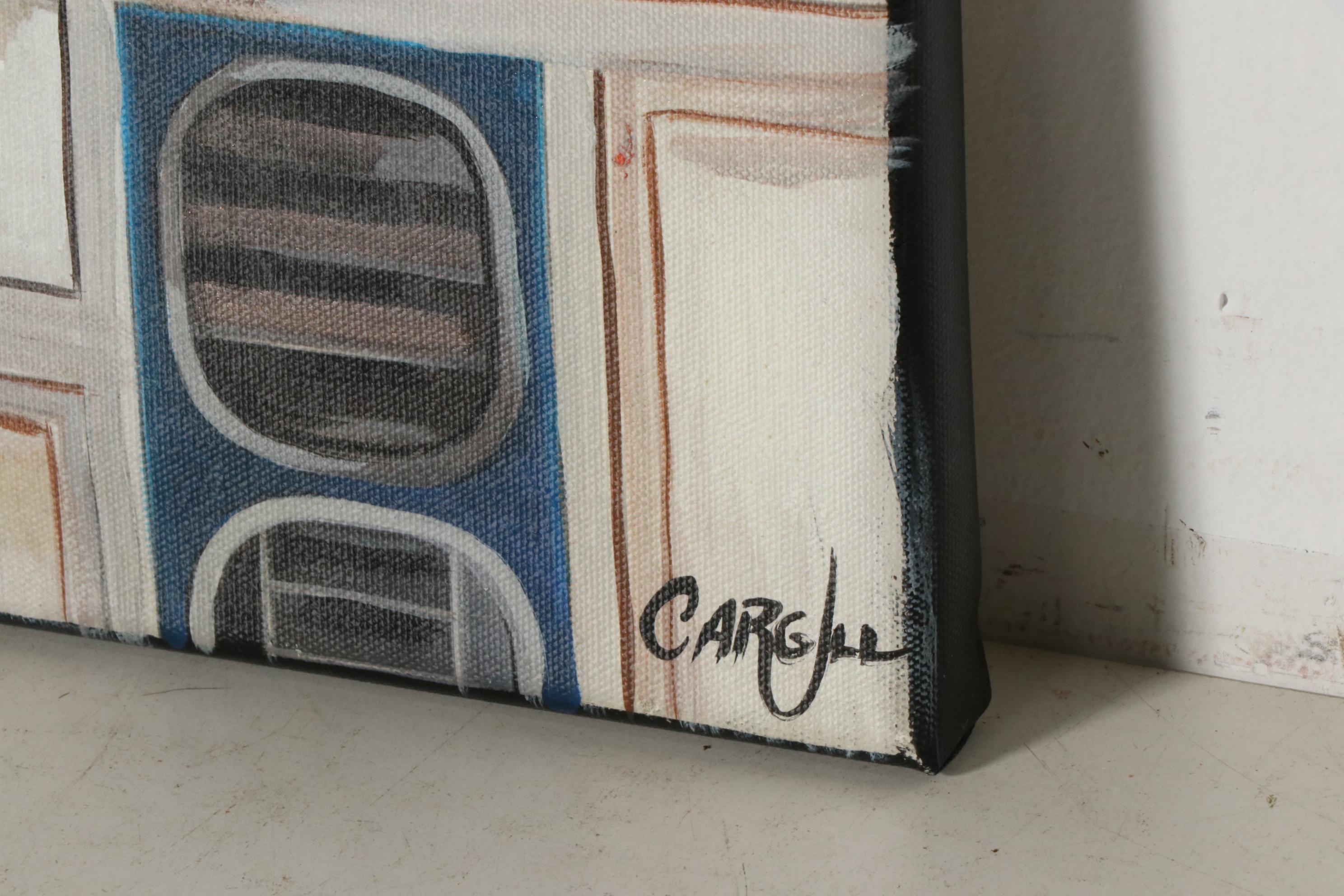 Chris Cargill Acrylic Painting of R2-D2 | EBTH