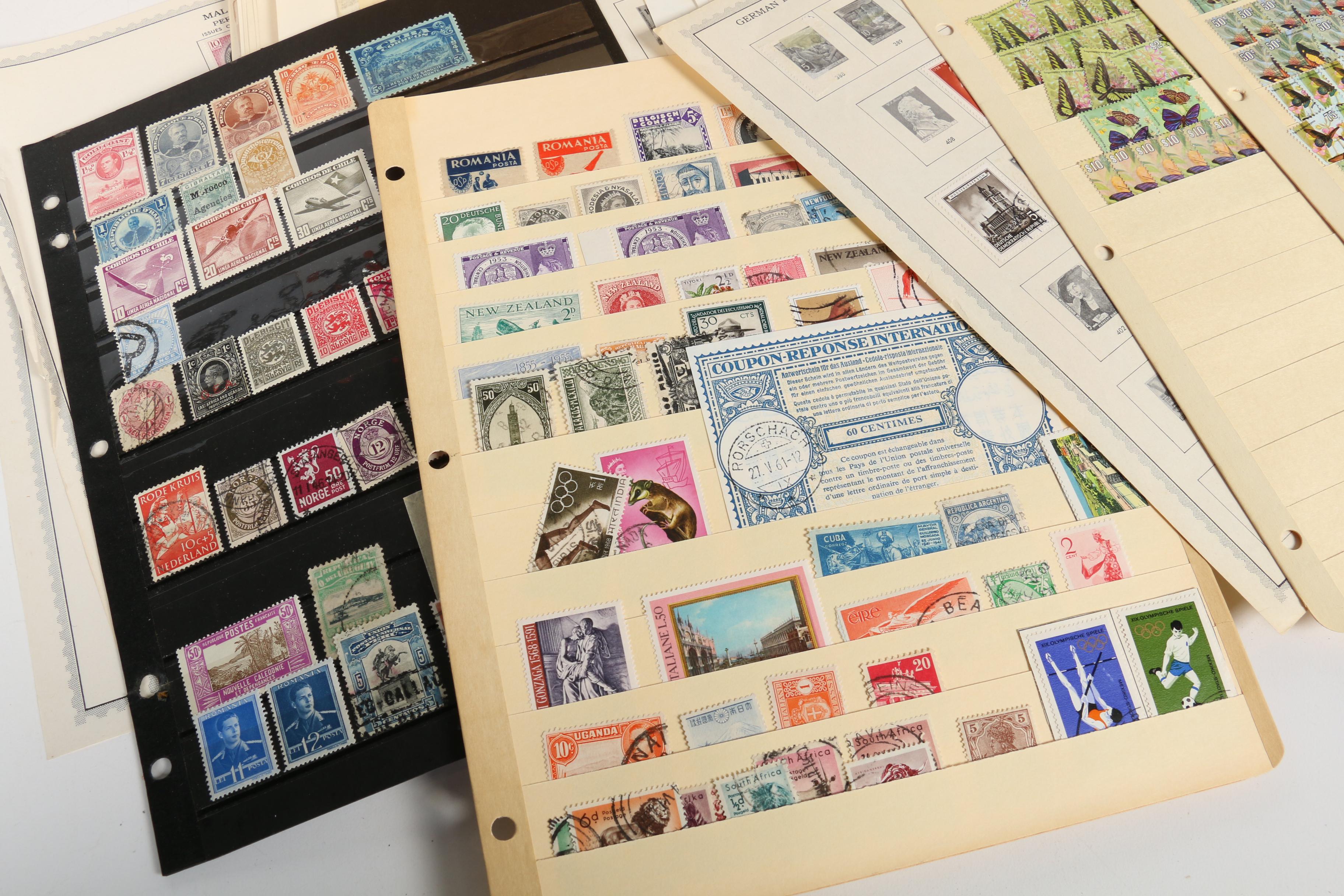 International and Domestic Postage Stamp Pages | EBTH