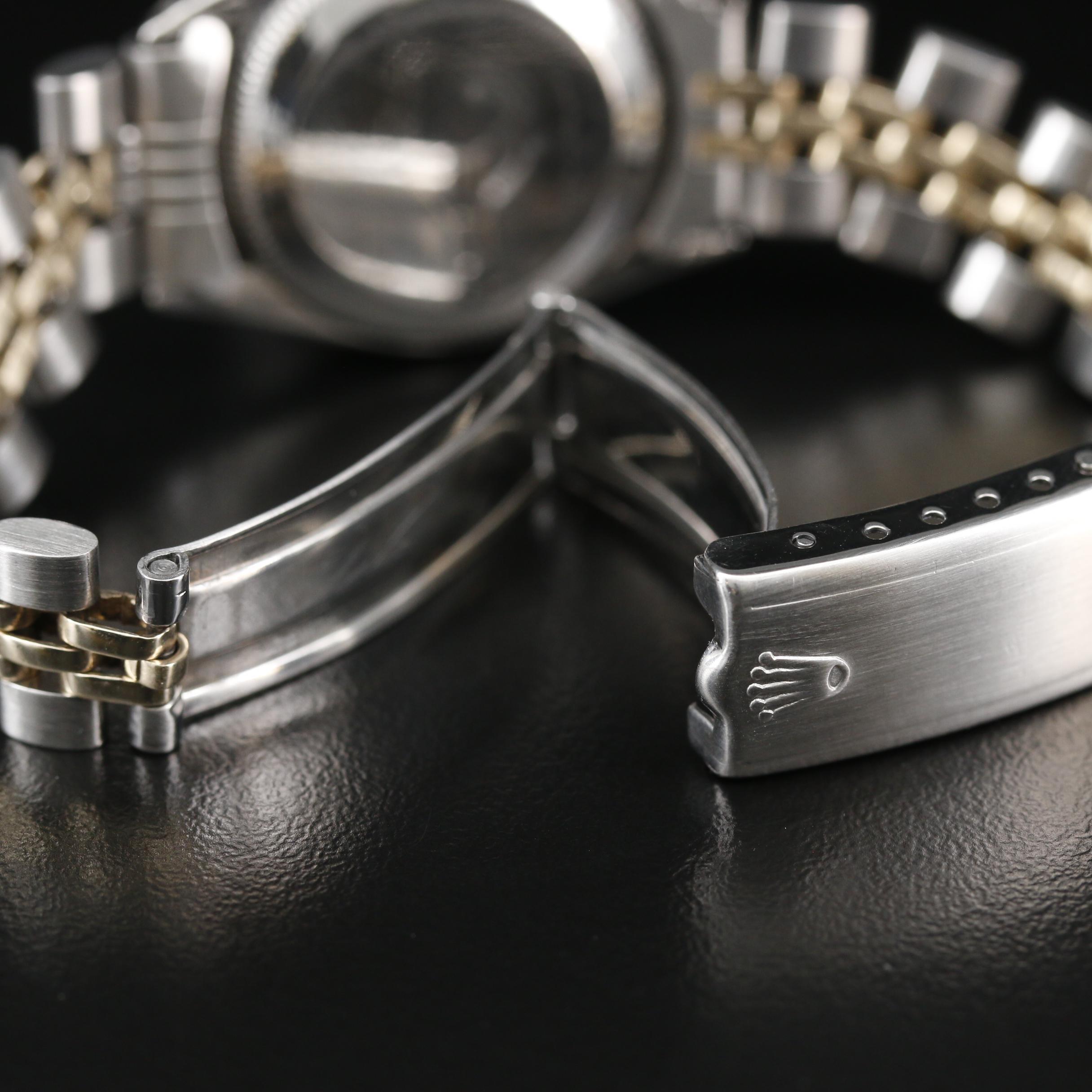 1968 Rolex Oyster Perpetual Date 14K and Stainless Steel Automatic ...