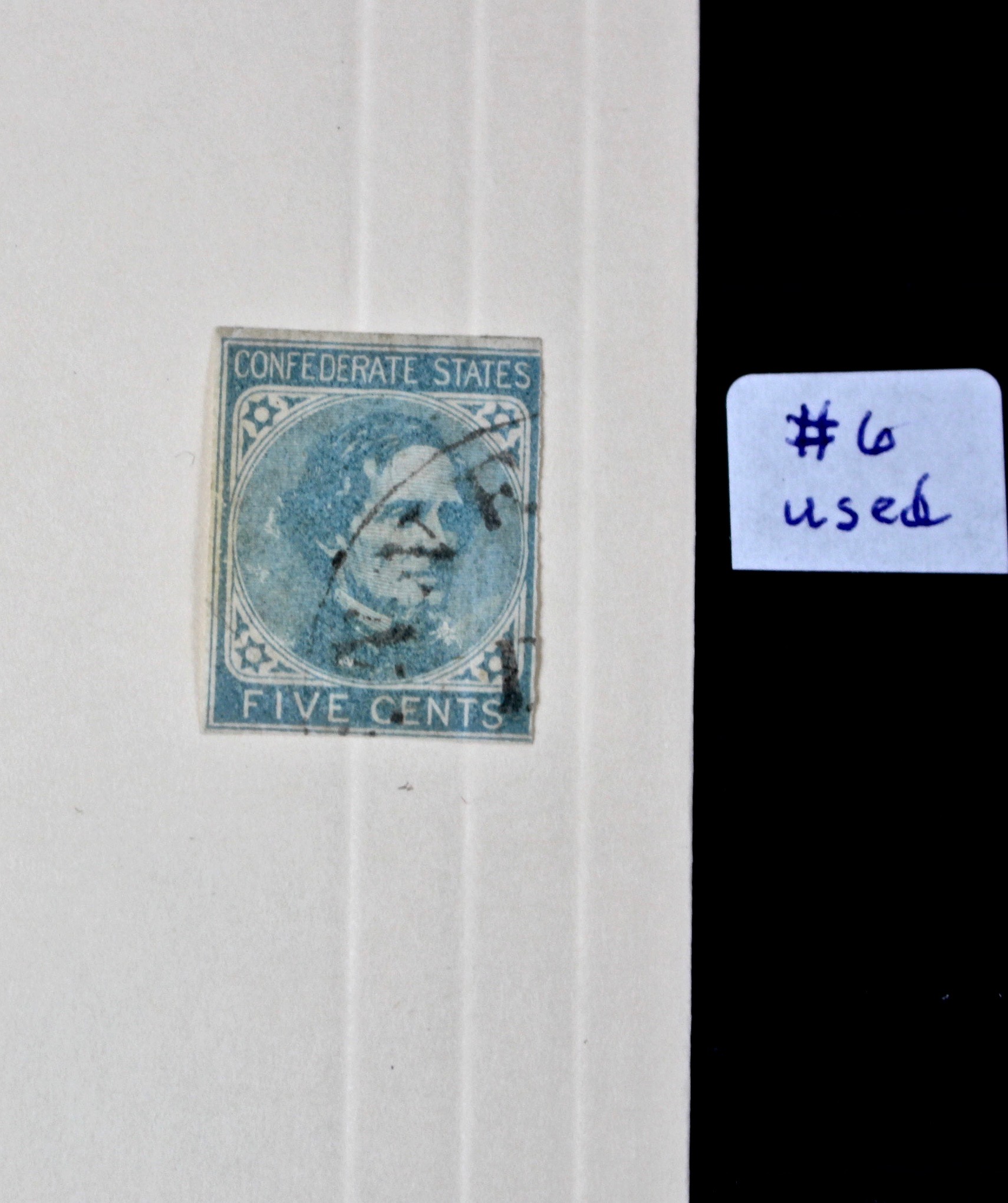 Confederate Postage Stamp Collection, Including Scott CSA #1, #2, #8 | EBTH