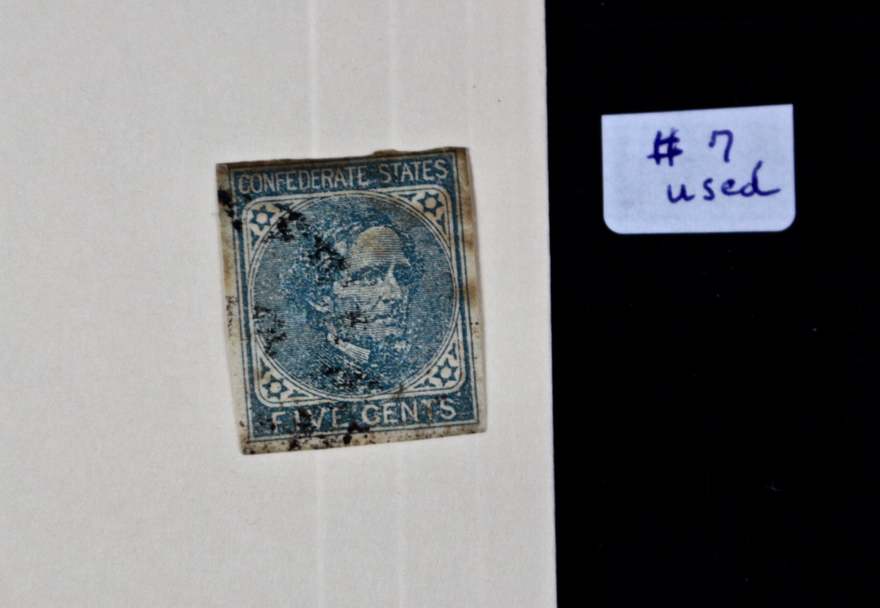 Confederate Postage Stamp Collection, Including Scott CSA #1, #2, #8 | EBTH