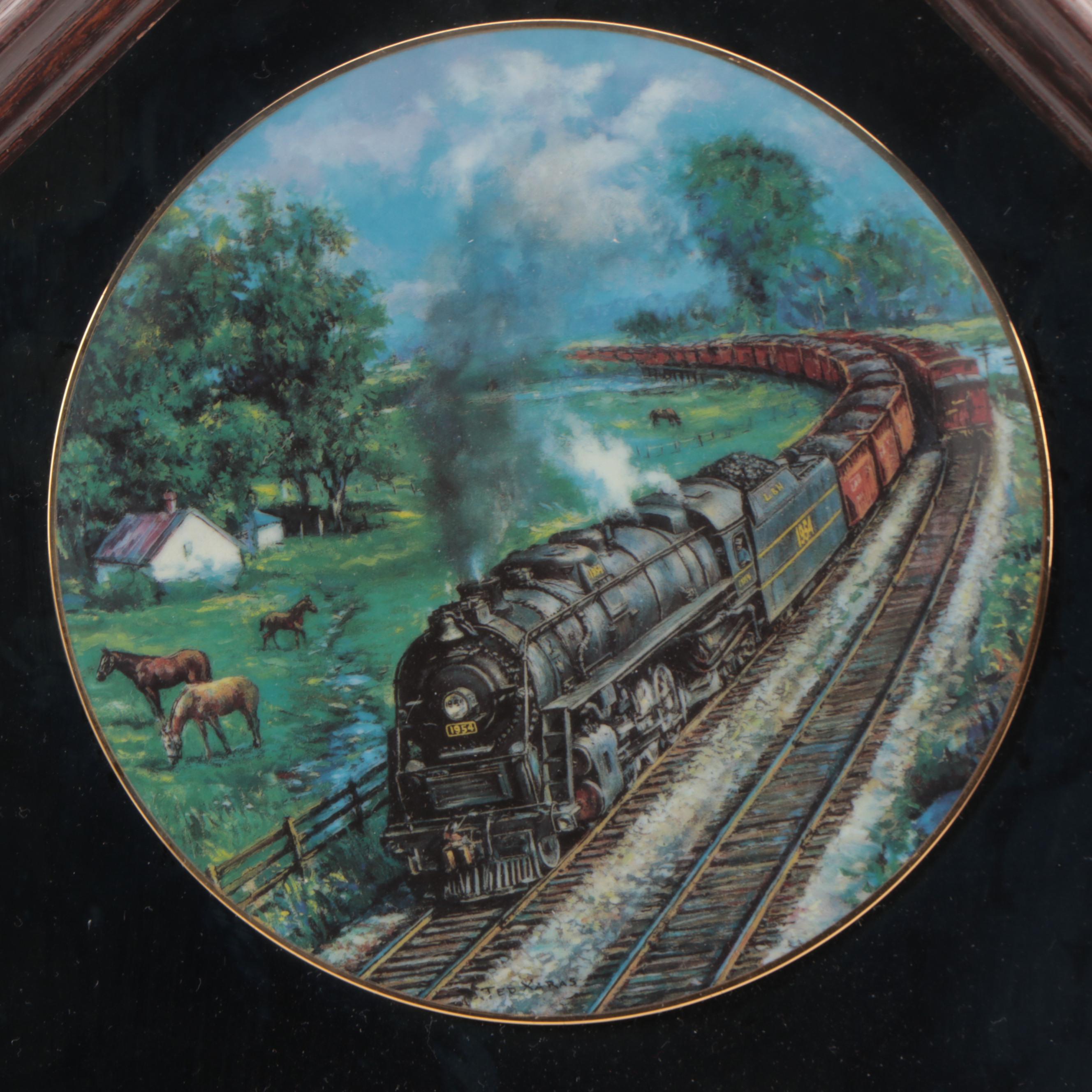 Hamilton Collection Historic Railways Porcelain Collector Plates | EBTH
