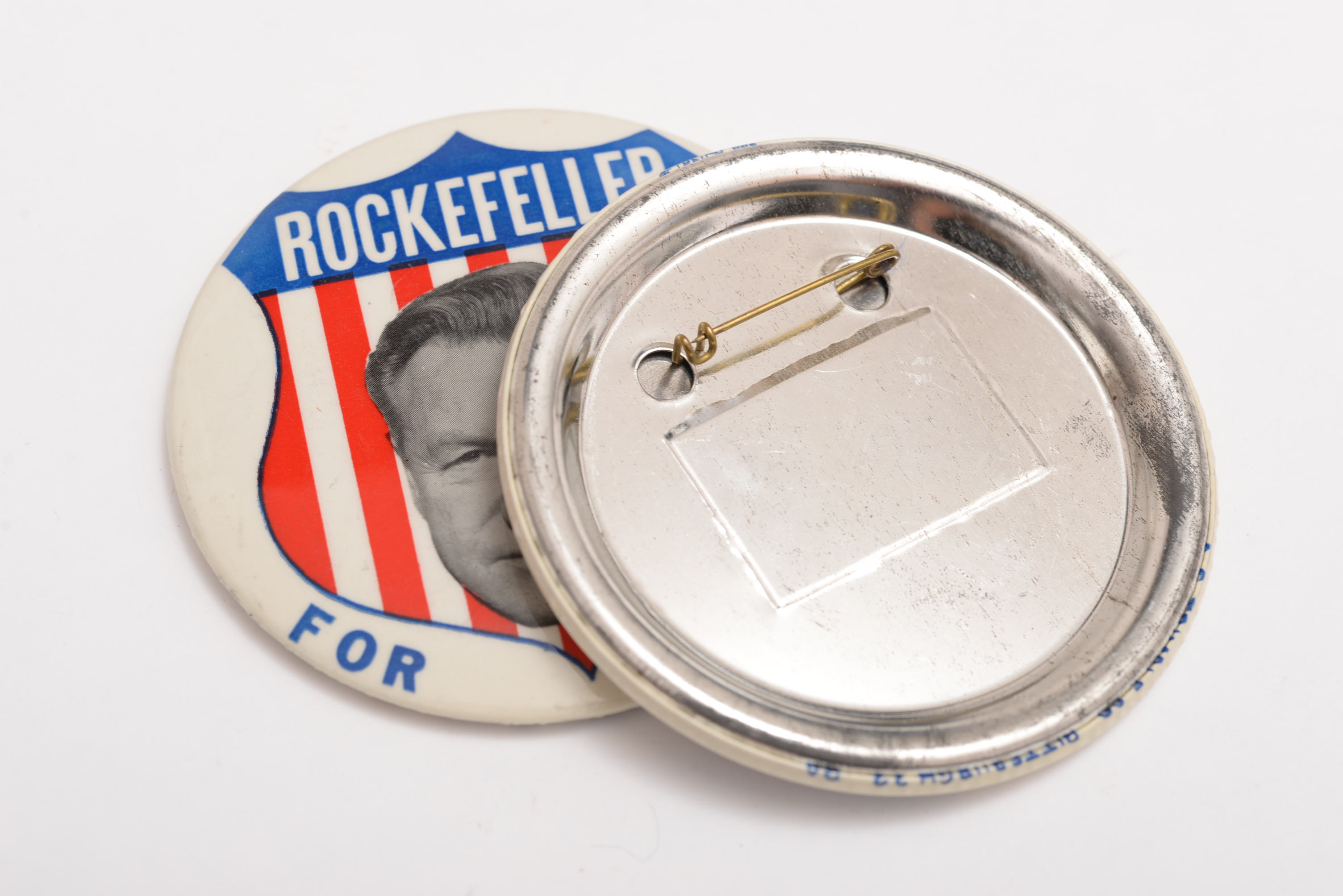 Rockefeller Pinbacks and Ford-Rockefeller Jugate Pins | EBTH