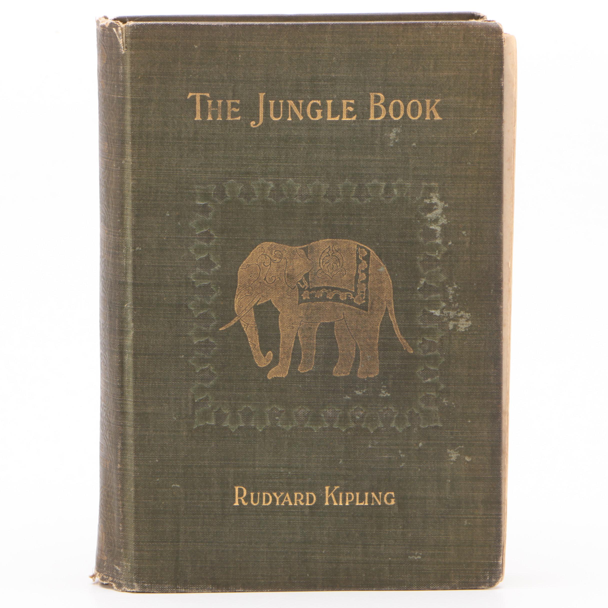 First American Edition "The Jungle Book" by Rudyard Kipling, 1894 | EBTH