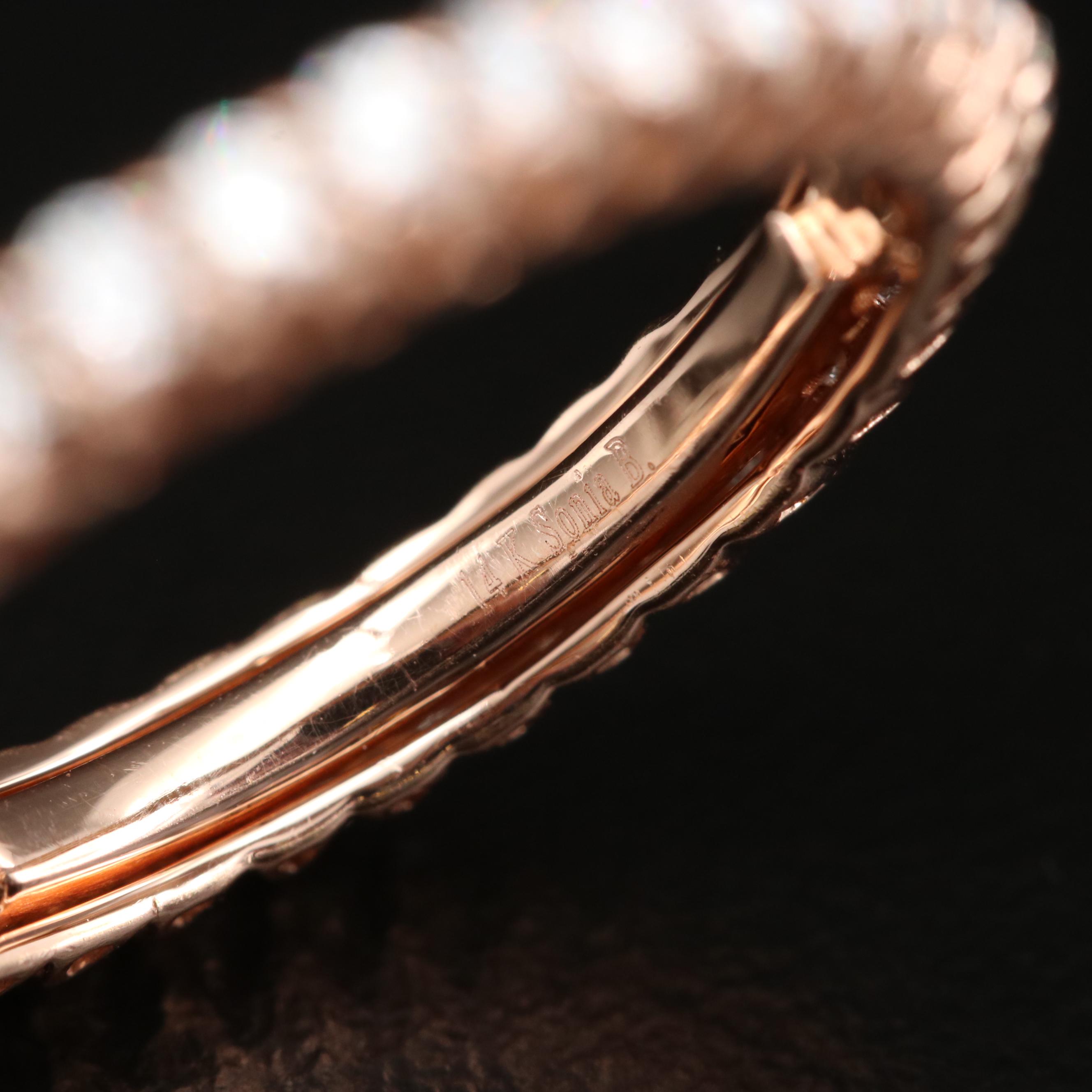 Sonia Bitton 14K 1.00 CTW Diamond Eternity Ring | EBTH