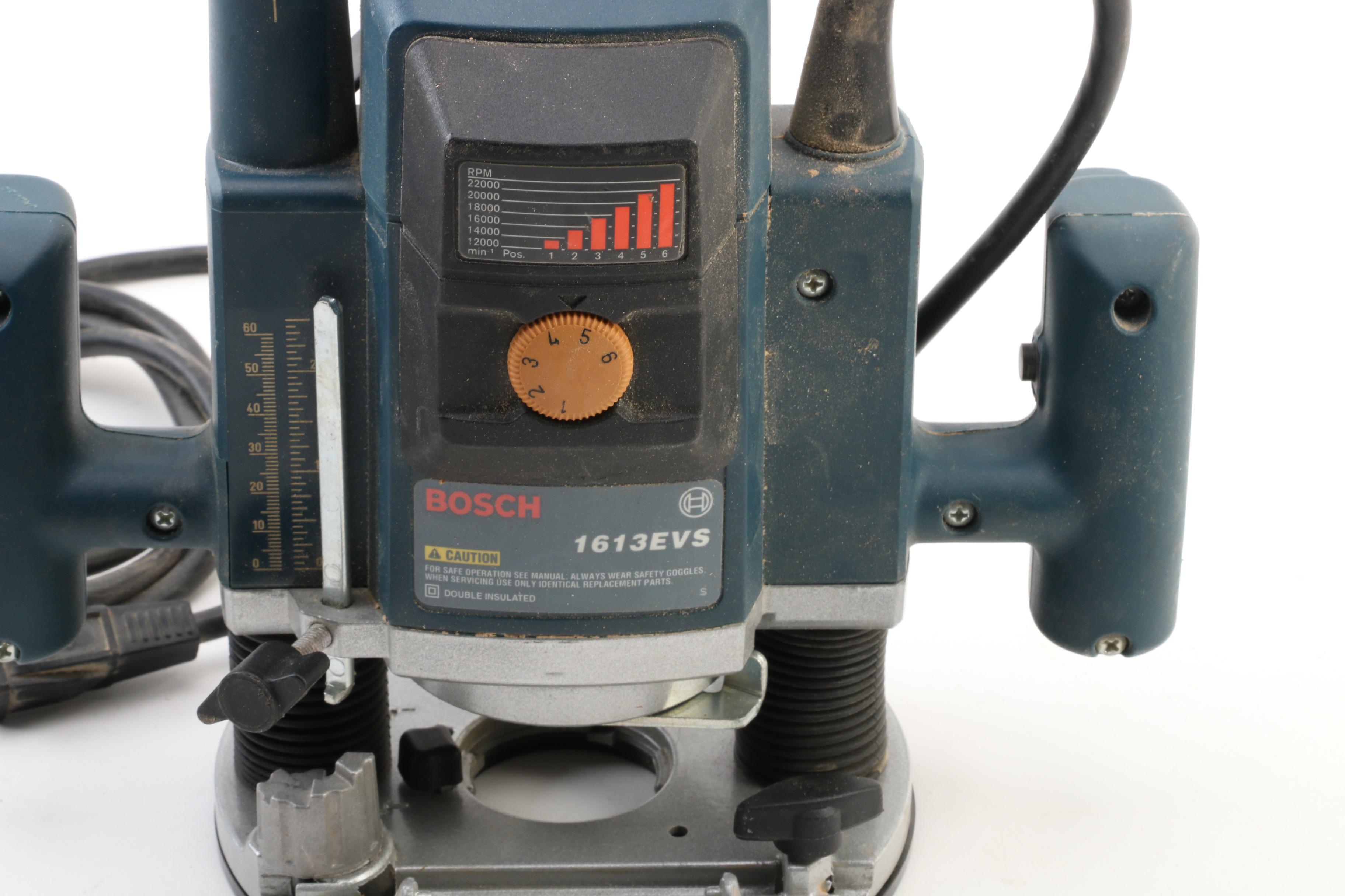 Bosch Fixed Base and Plunge Routers, Freud Router, Speed Controllers ...