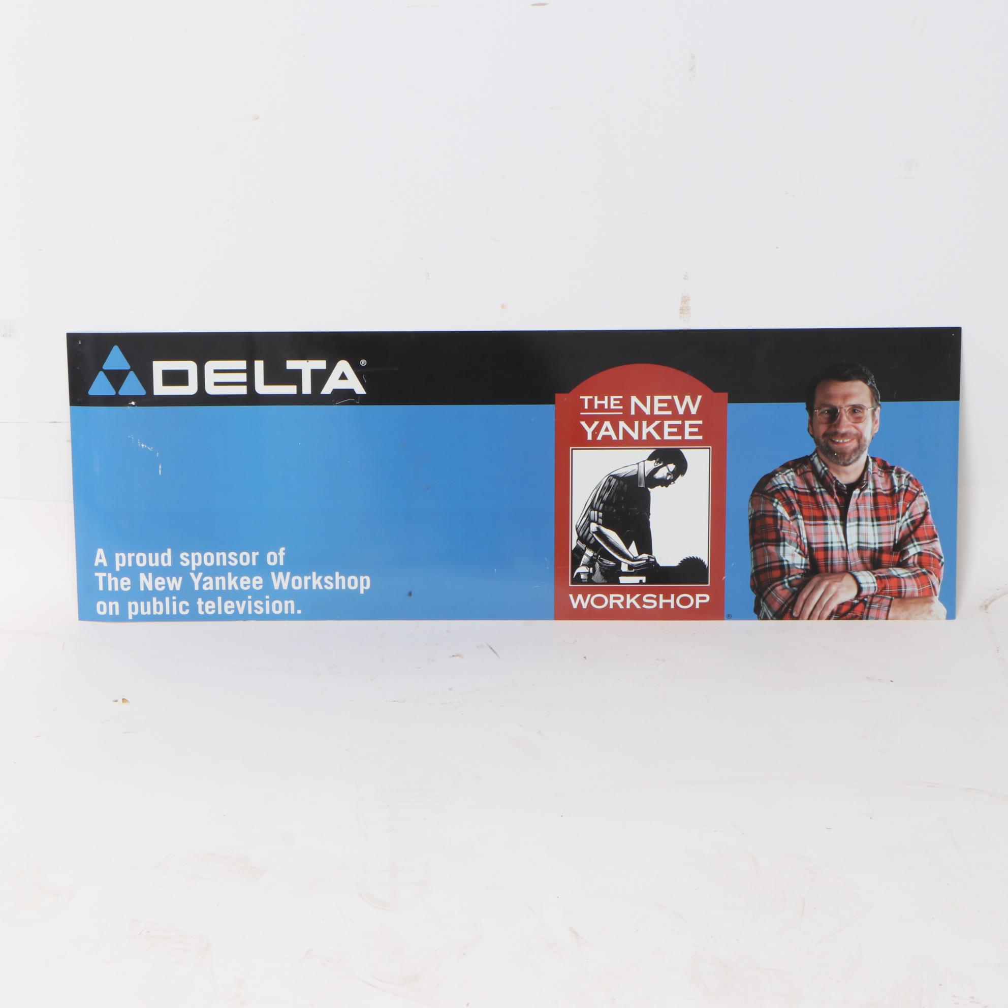Porter-Cable and Delta Laminated Signs with Standee Cardboard Display ...