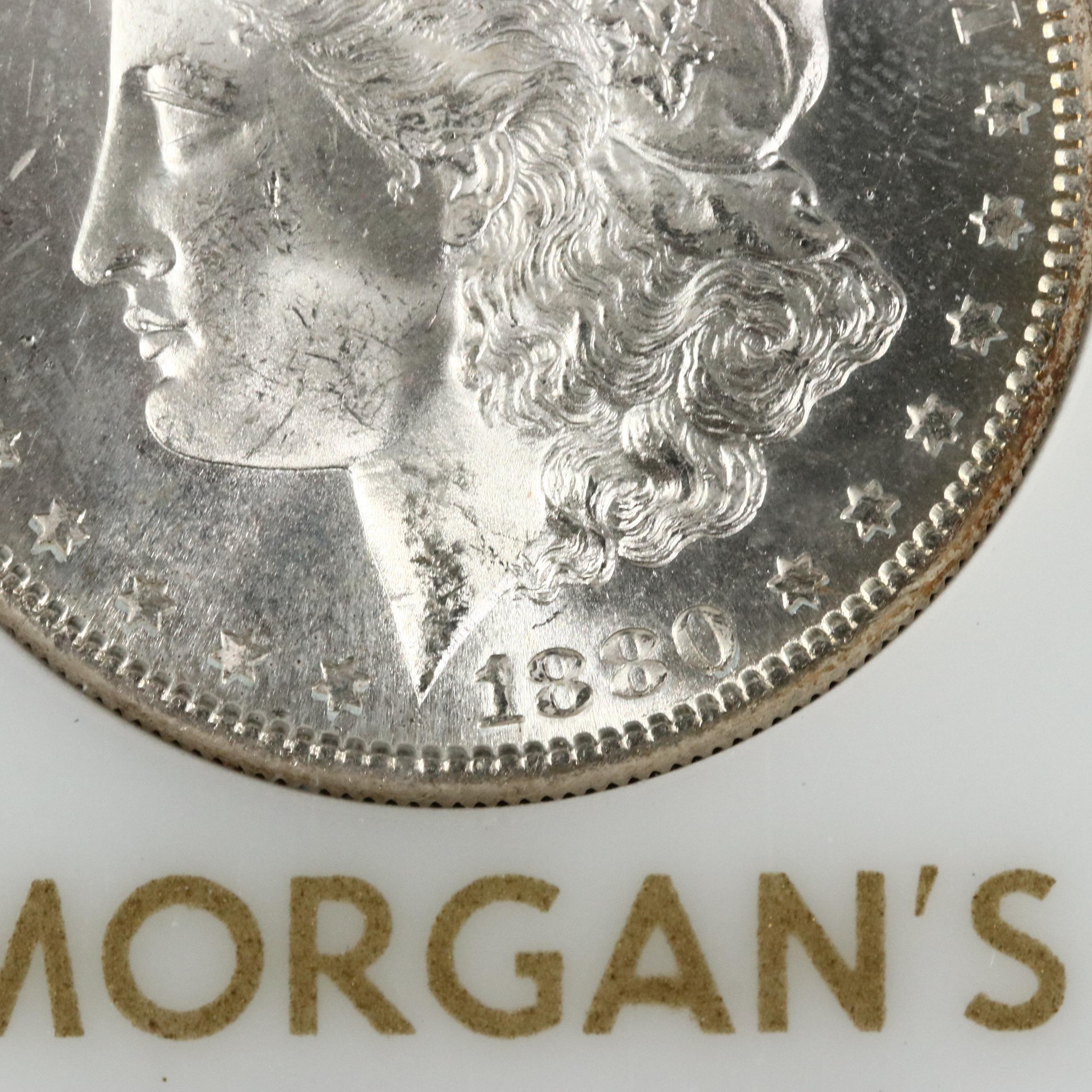 Commemorative .999 Silver Coin Medal Honoring James Longacre and George ...