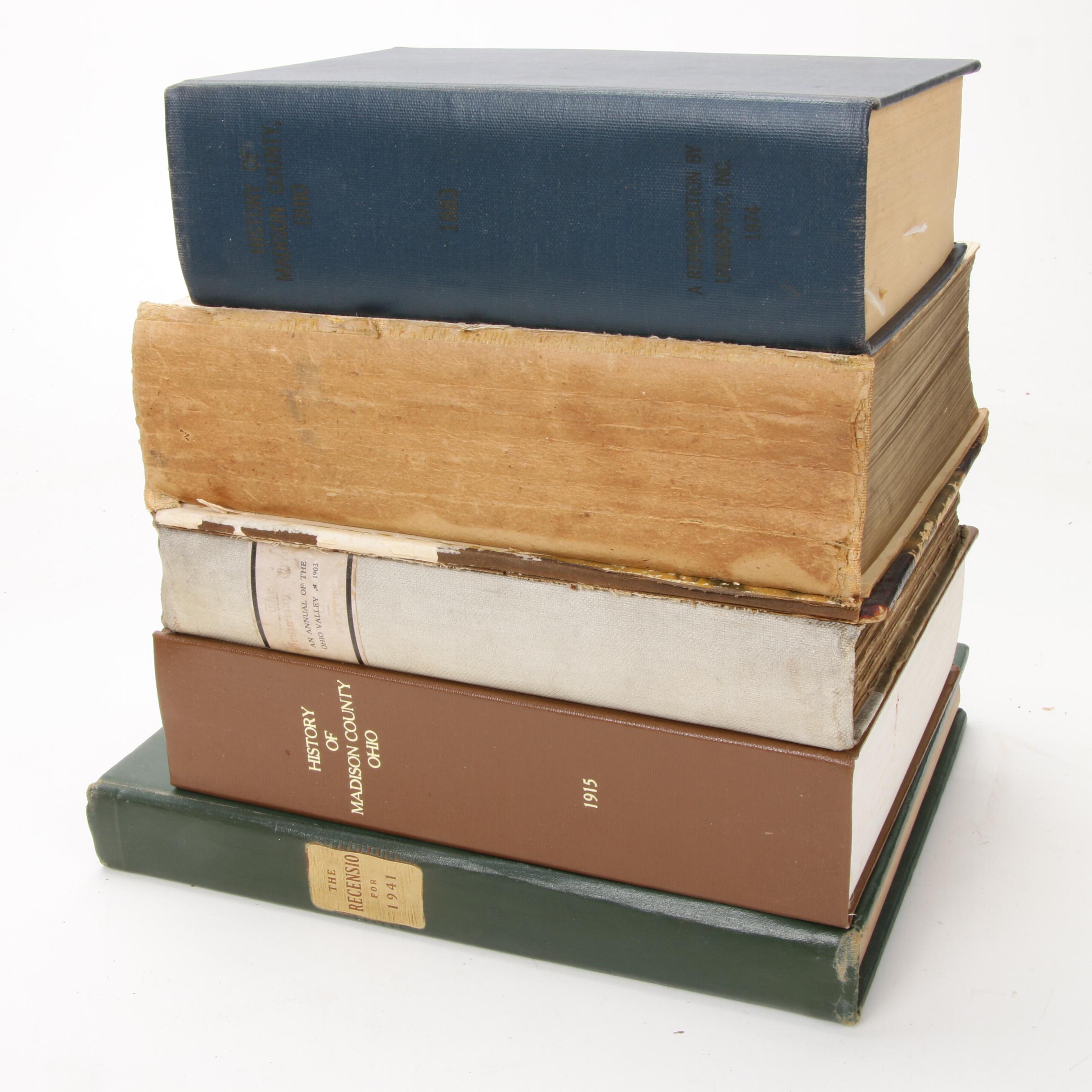 Ohio History Books Including "Historical Collections of Ohio" by Henry ...