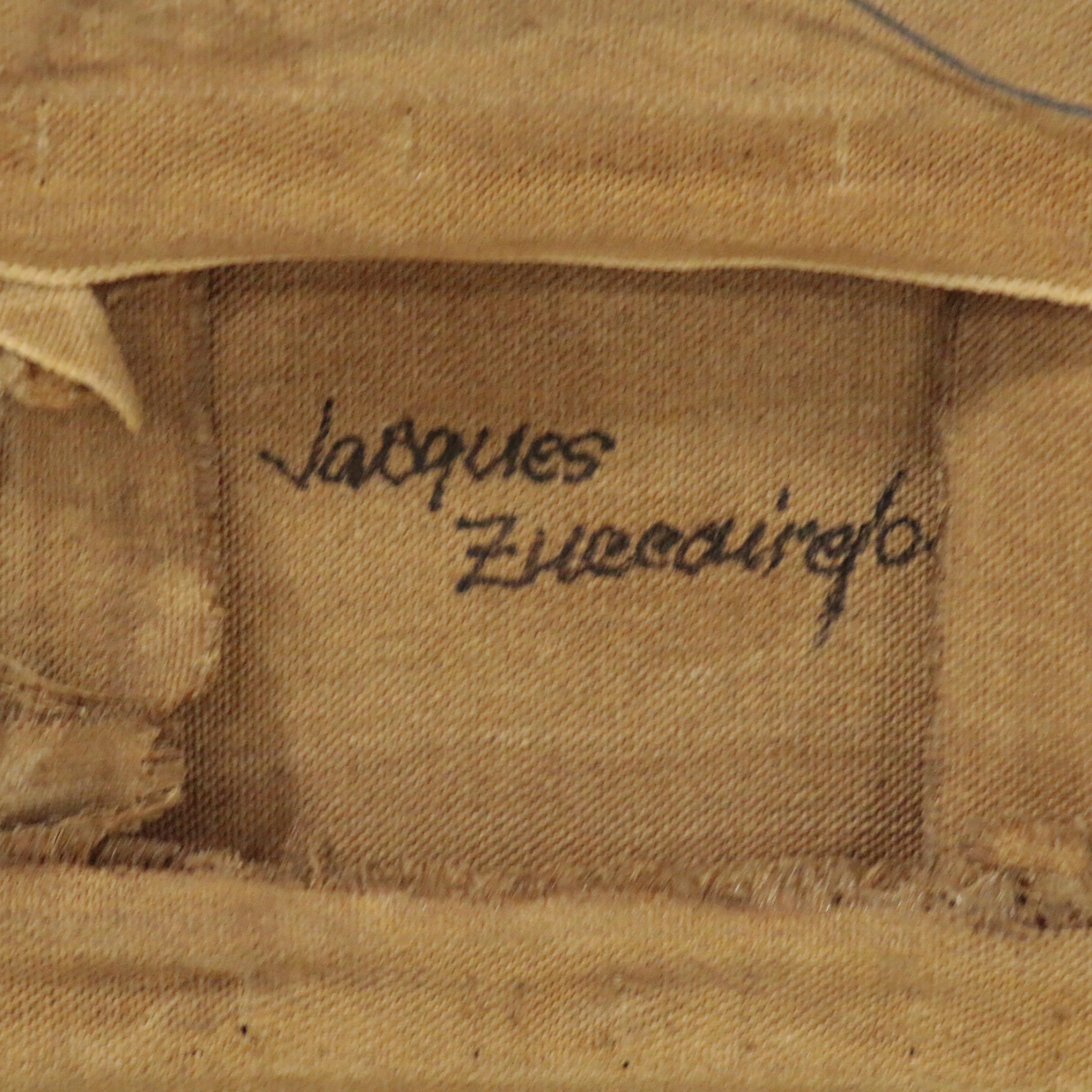 Jacques Zuccaire Still Life Oil Painting of Eggs in Frying Pan | EBTH