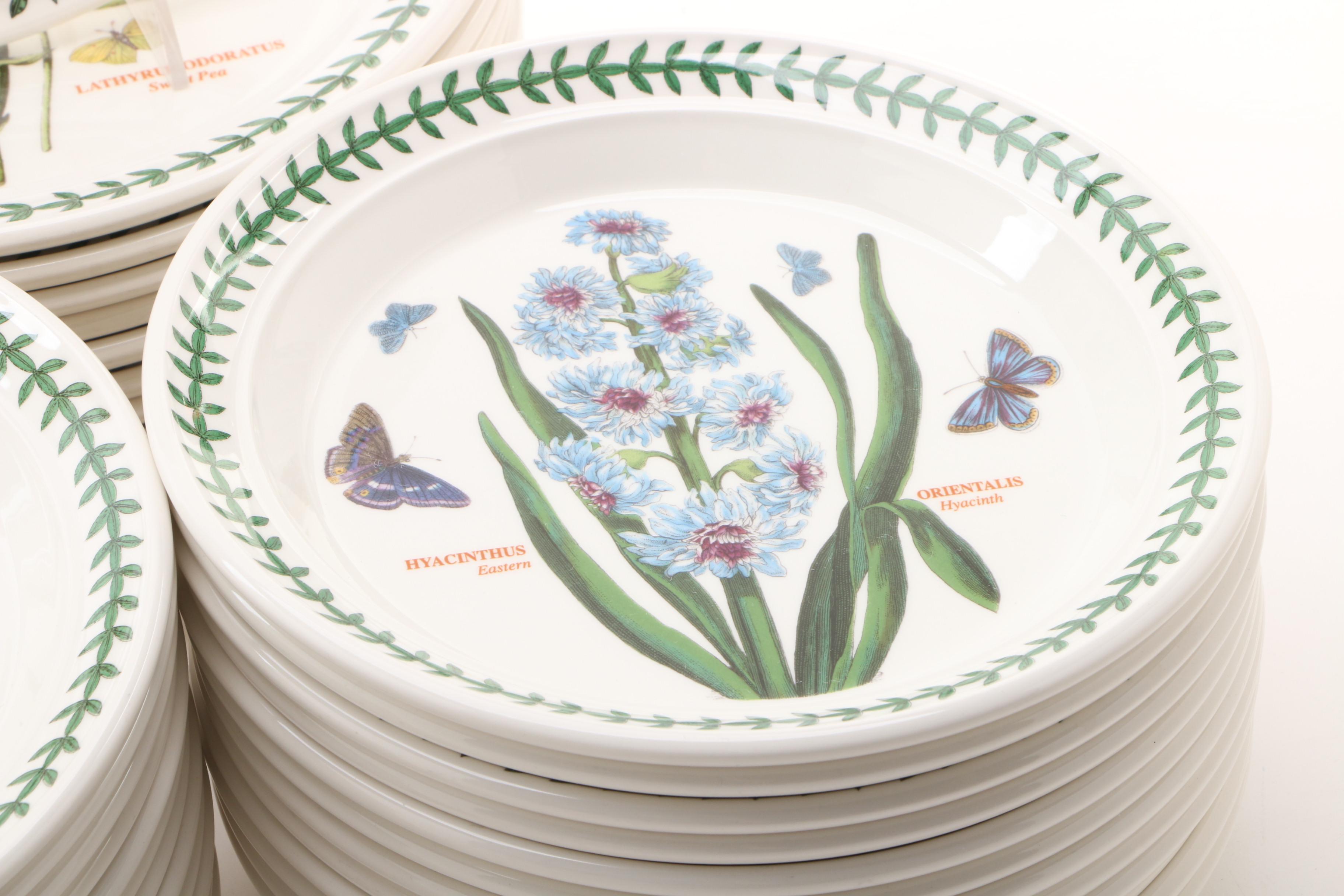 Portmeirion "Botanic Garden" Porcelain Dinnerware | EBTH