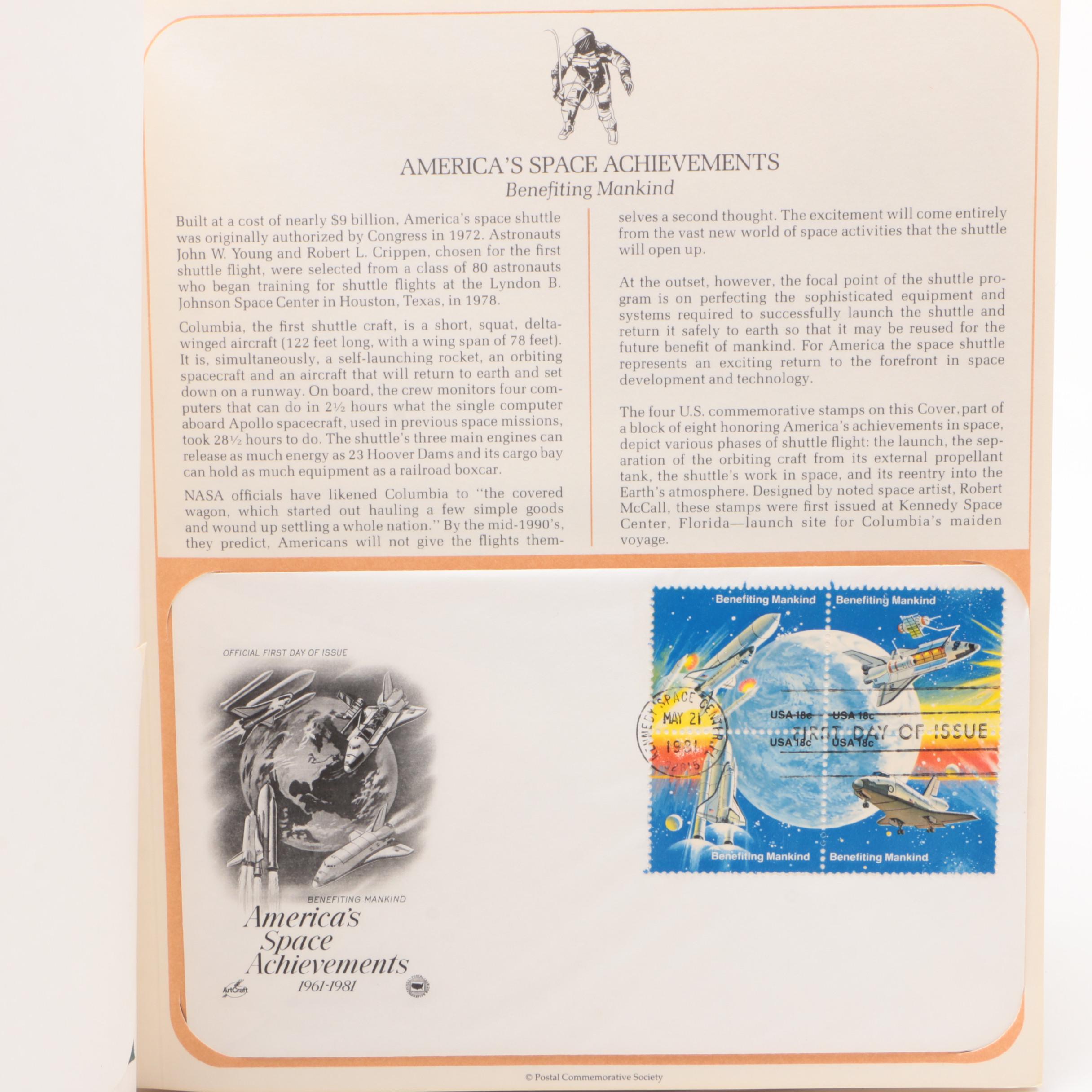 Postal Commemorative Society First Day and Special Covers Albums, 1970s ...