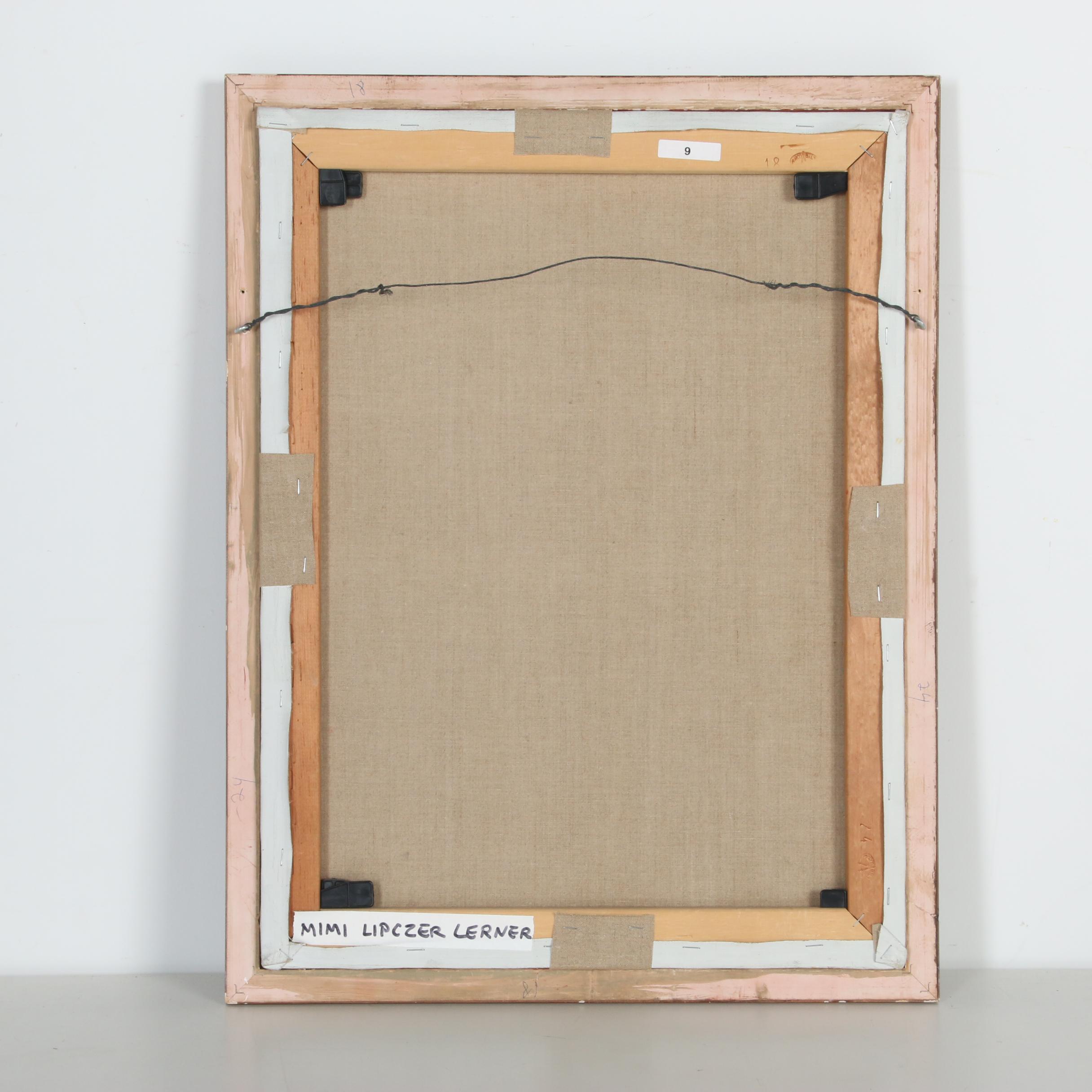 Mimi Lipczer Lerner Abstract Figural Oil Painting, 1998 | EBTH