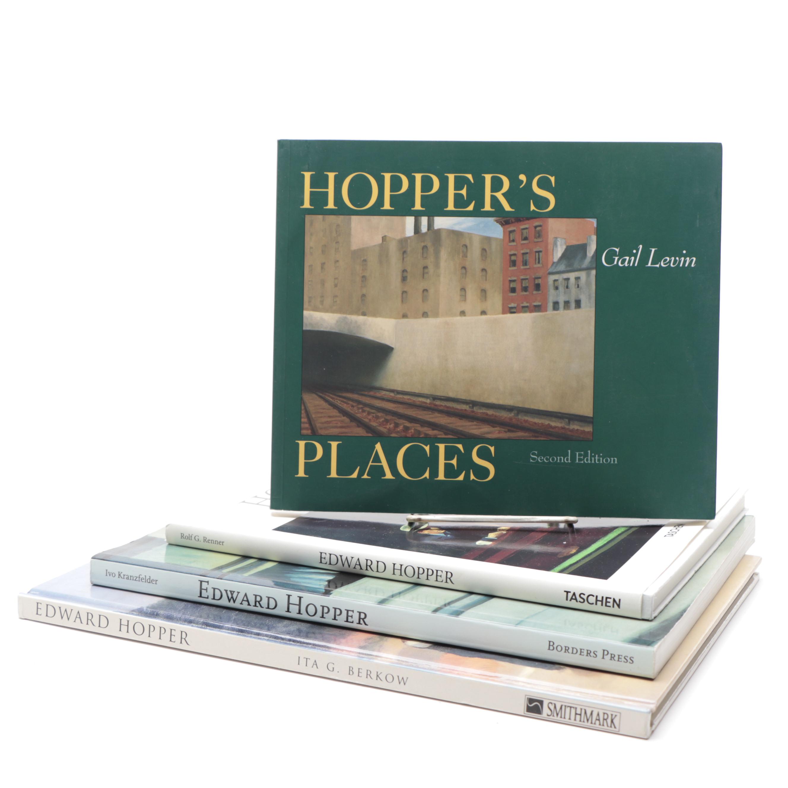 Edward Hopper Art Books Featuring "Hopper's Places" by Gail Levin | EBTH