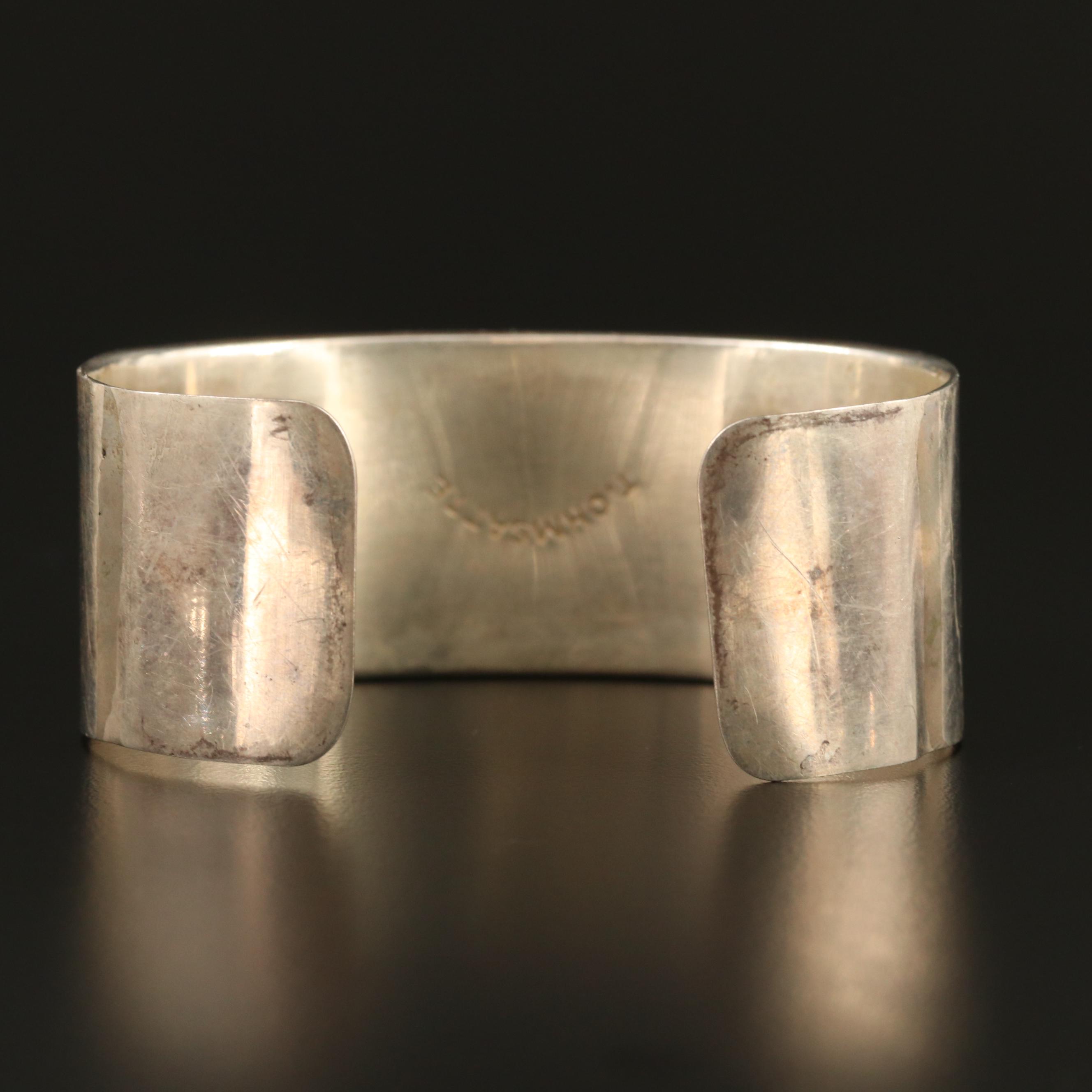 Tony Ohmsatte Zuni Gan Dancer Inlaid Cuff | EBTH