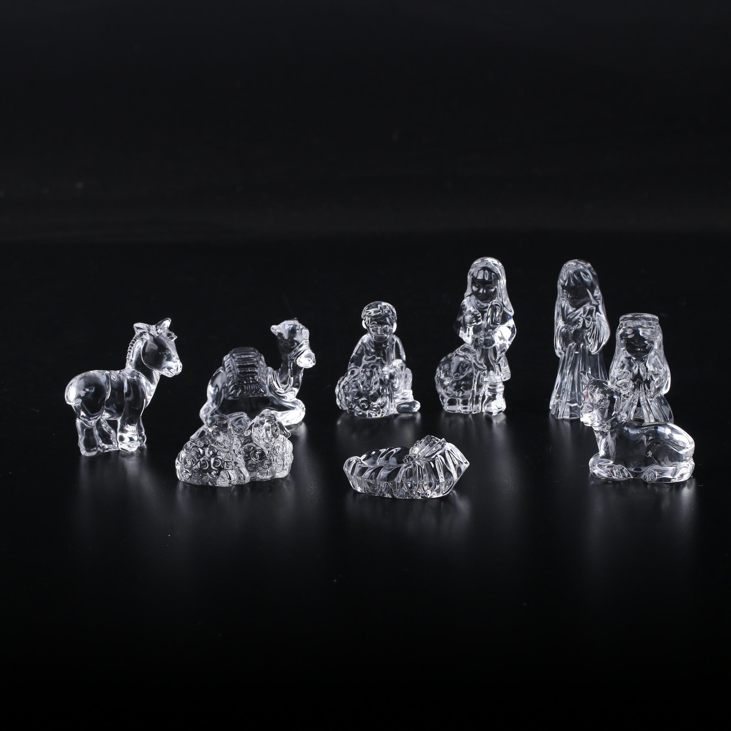 Marquis by Waterford Crystal Nativity Scene Figures | EBTH