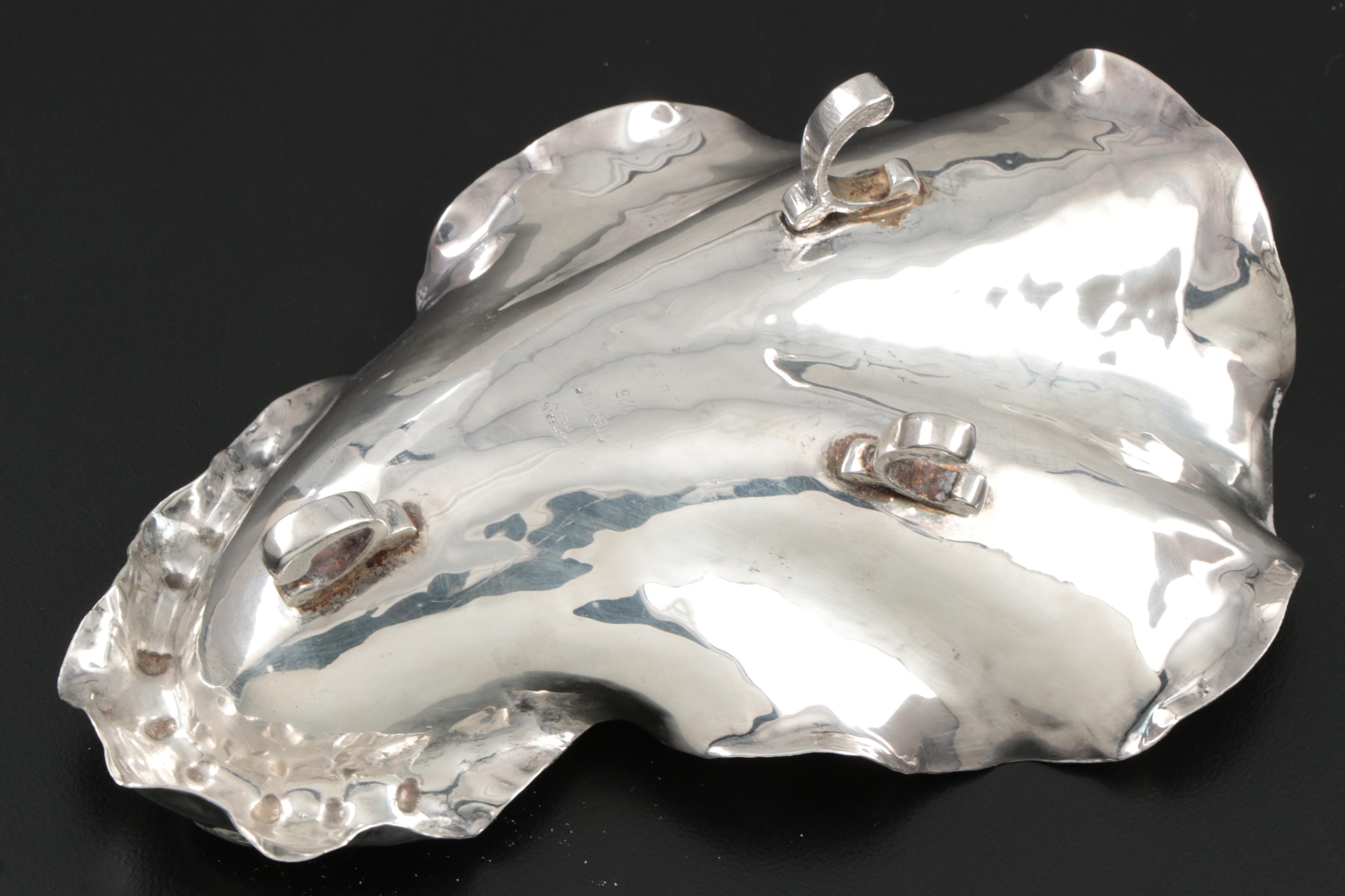 Cartier Sterling Silver Oyster Shell Footed Dish | EBTH