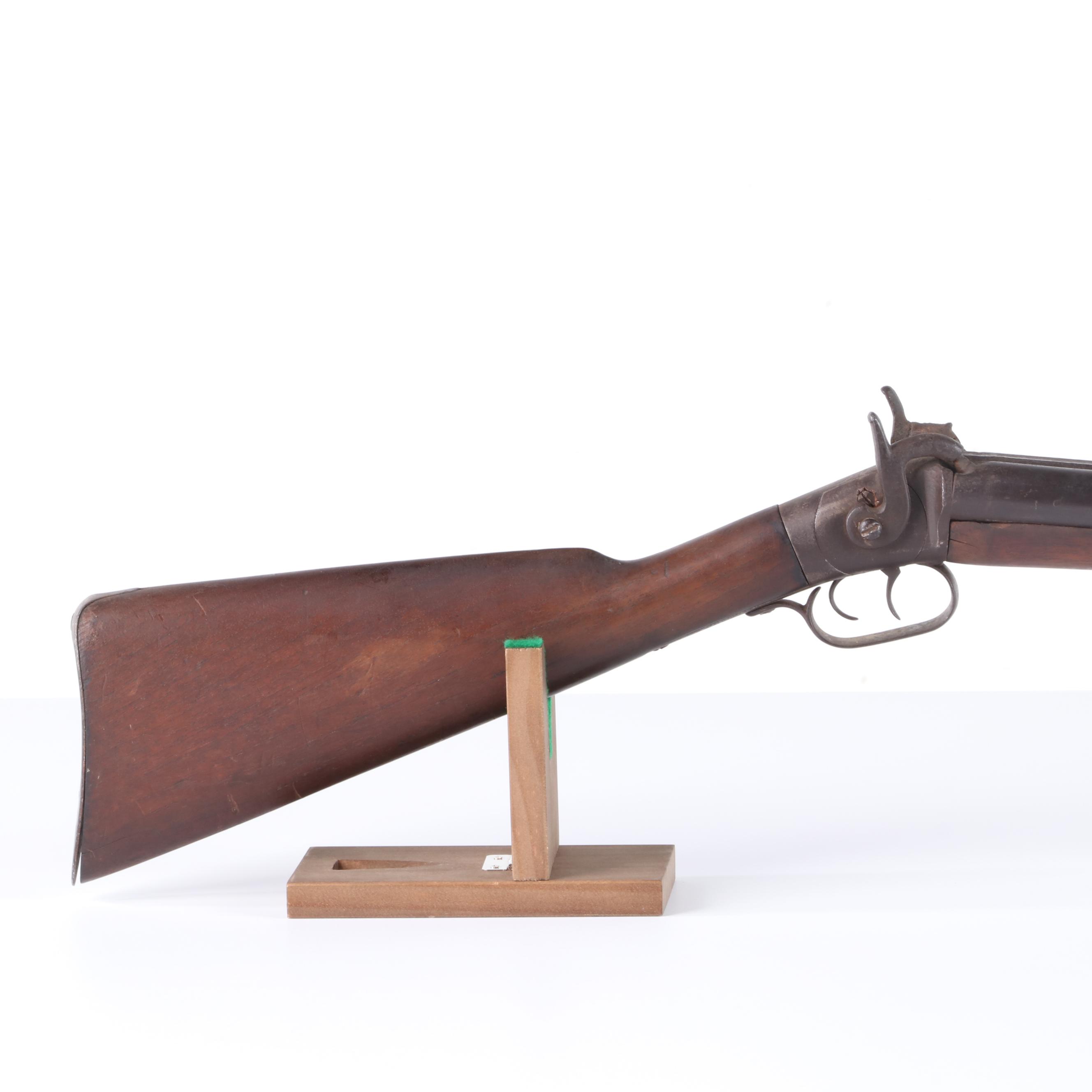 Double Barrel Black Powder Musket, Mid-Late 19th Century | EBTH