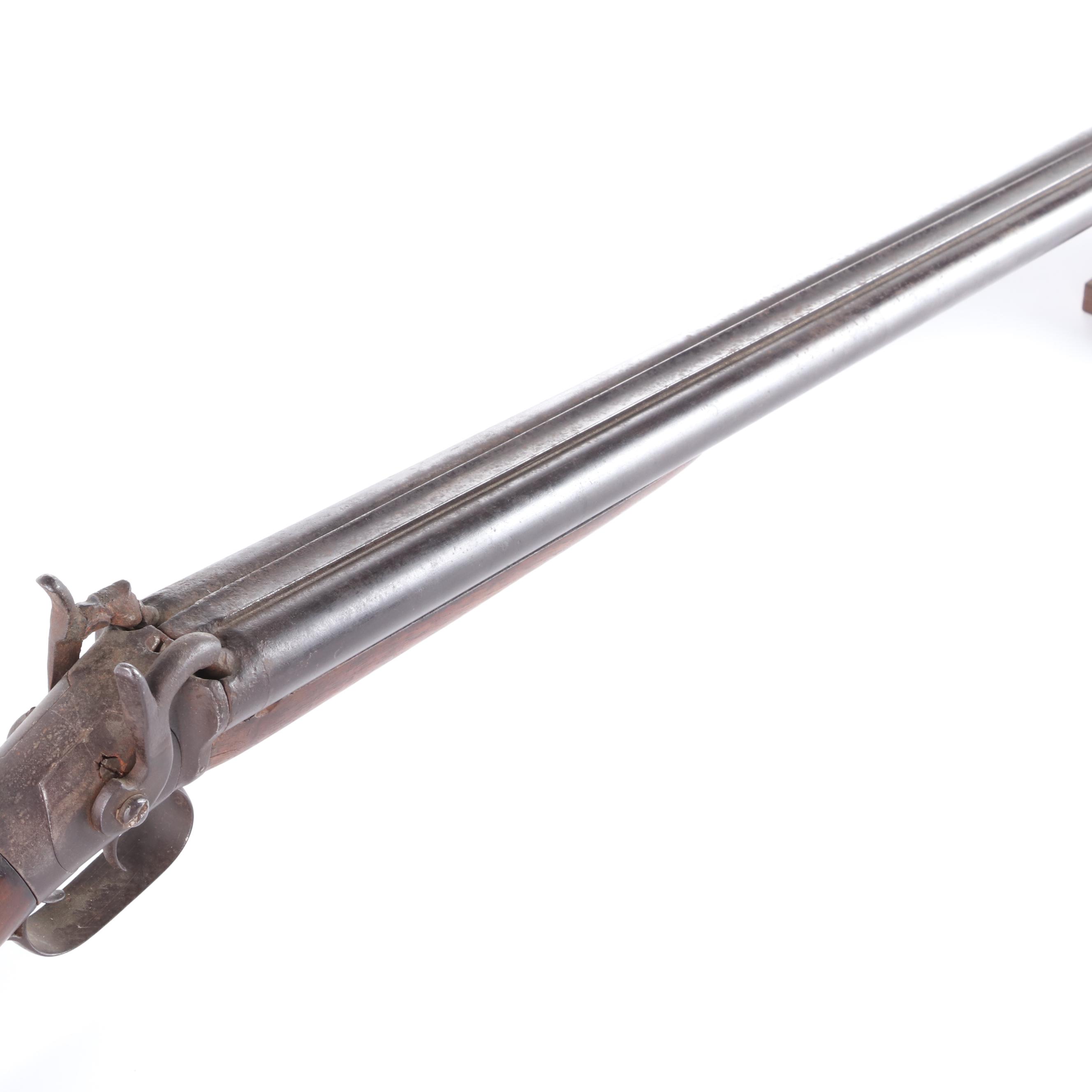 Double Barrel Black Powder Musket, Mid-Late 19th Century | EBTH