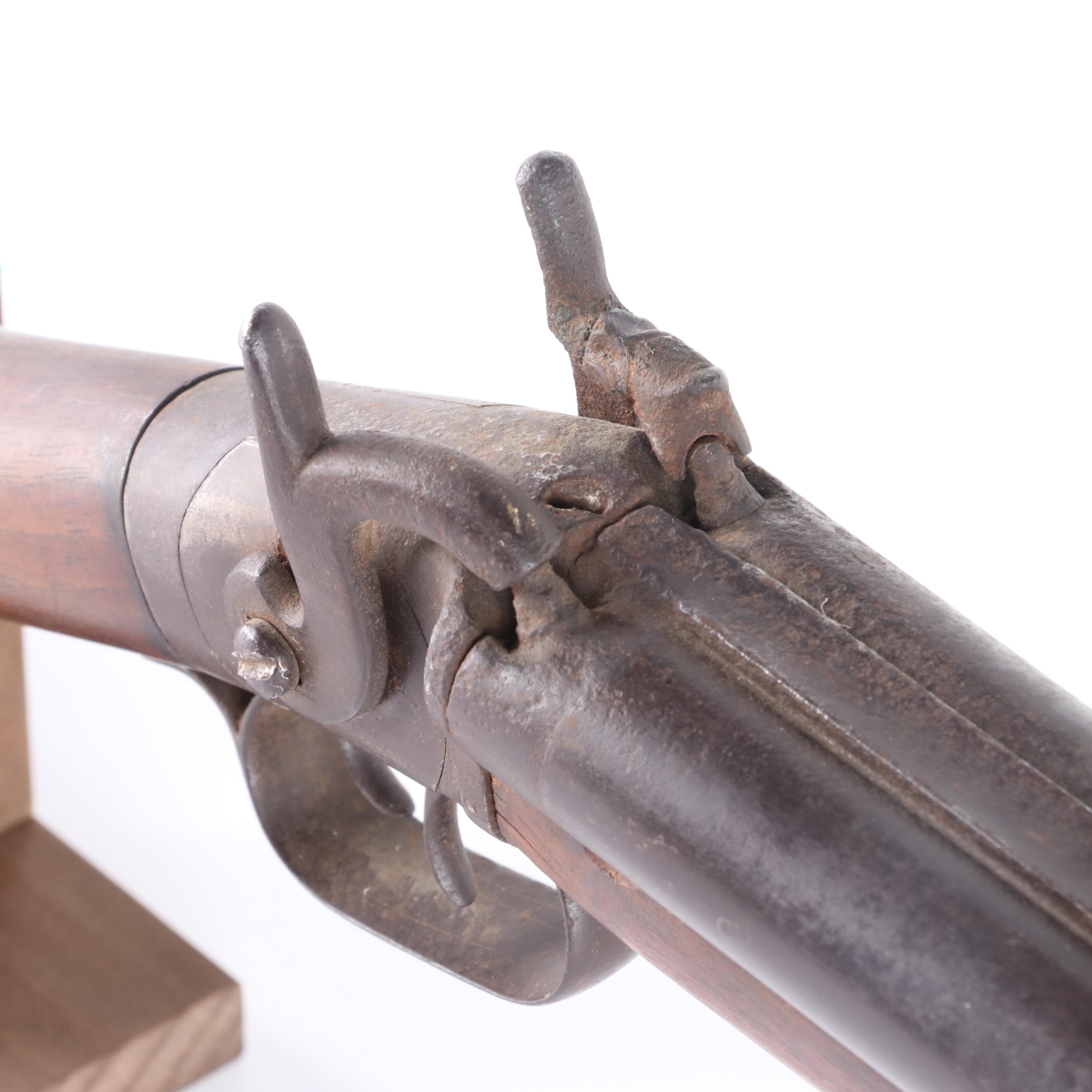Double Barrel Black Powder Musket, Mid-Late 19th Century | EBTH