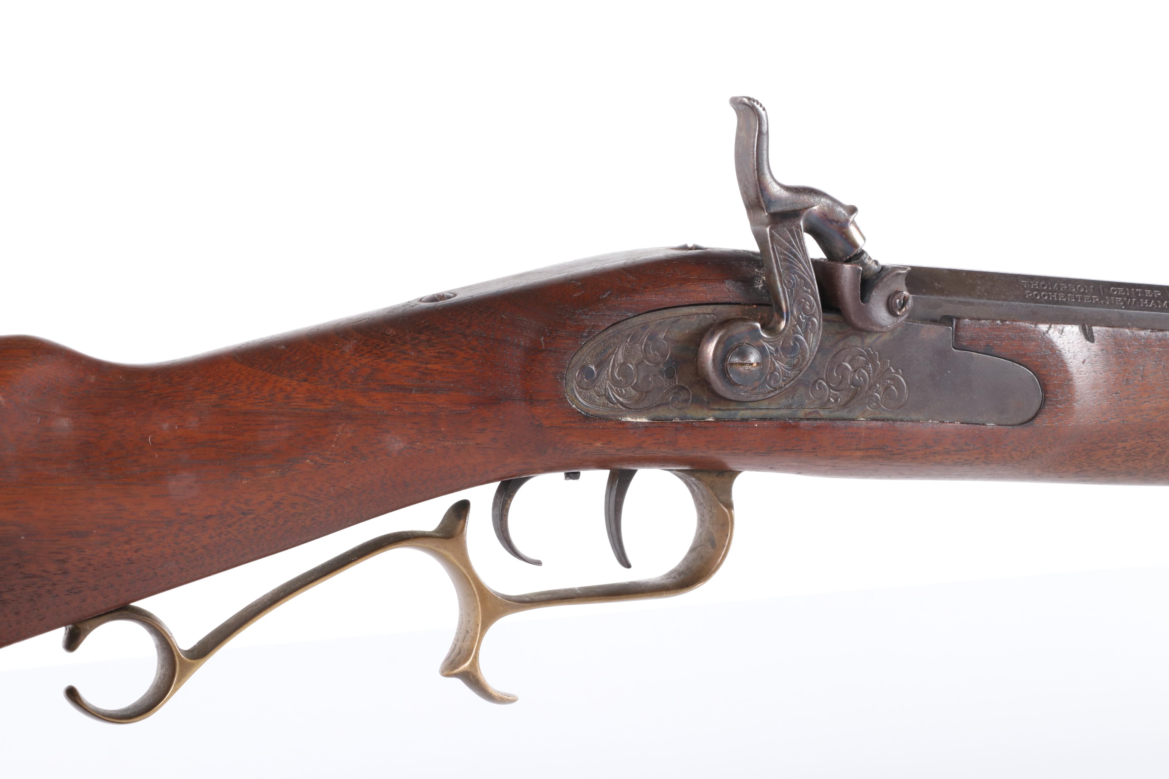 Thompson/Center Arms Reproduction 50 Cal Muzzleloader with Ramrod, Late ...