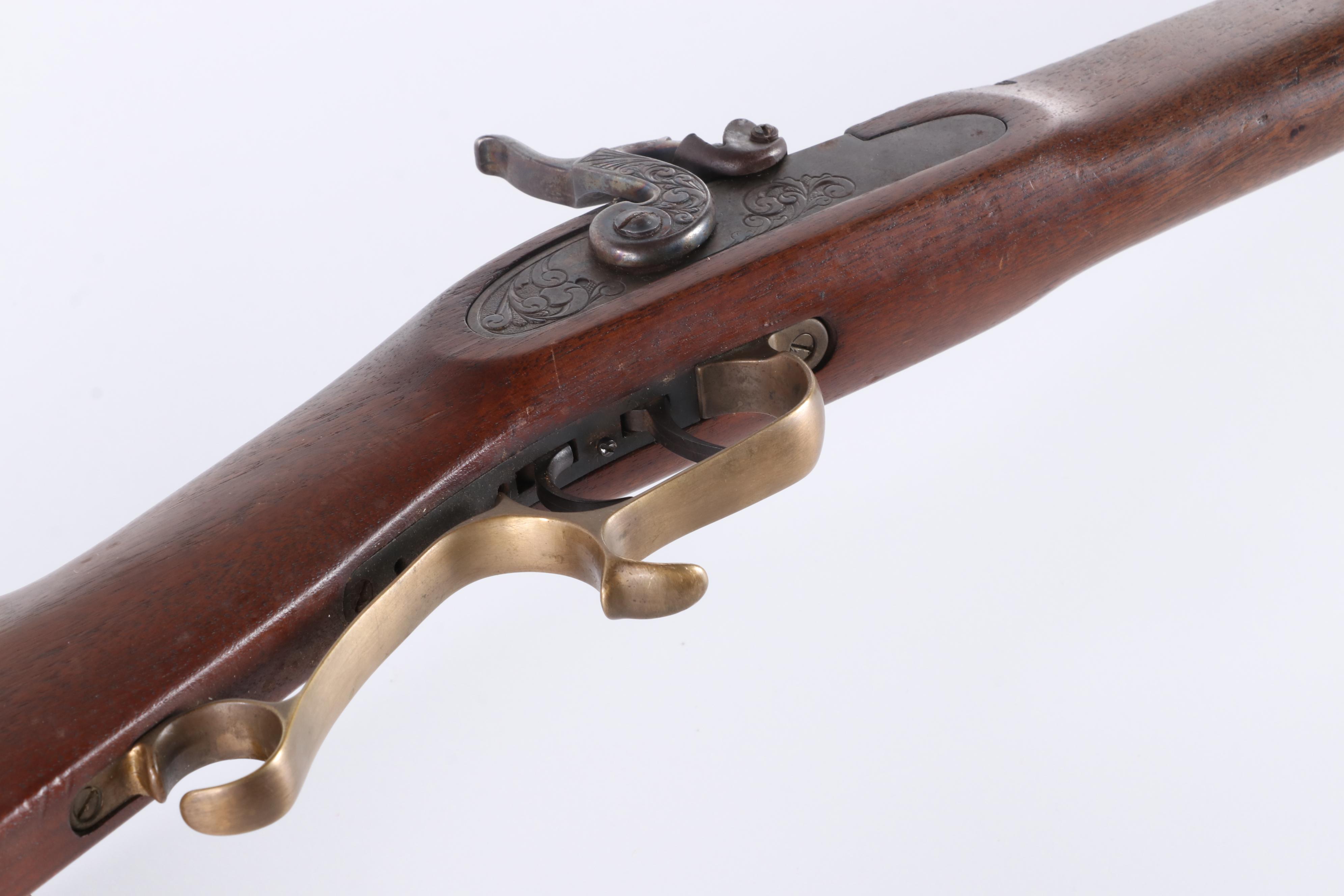 Thompson/Center Arms Reproduction 50 Cal Muzzleloader with Ramrod, Late ...