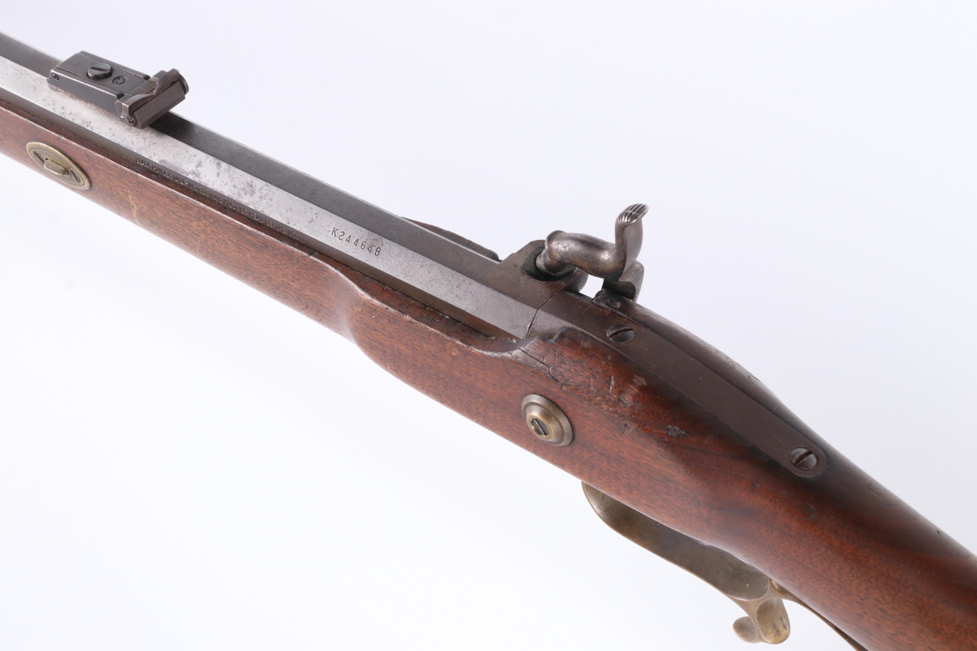 Thompson/Center Arms Reproduction 50 Cal Muzzleloader with Ramrod, Late ...